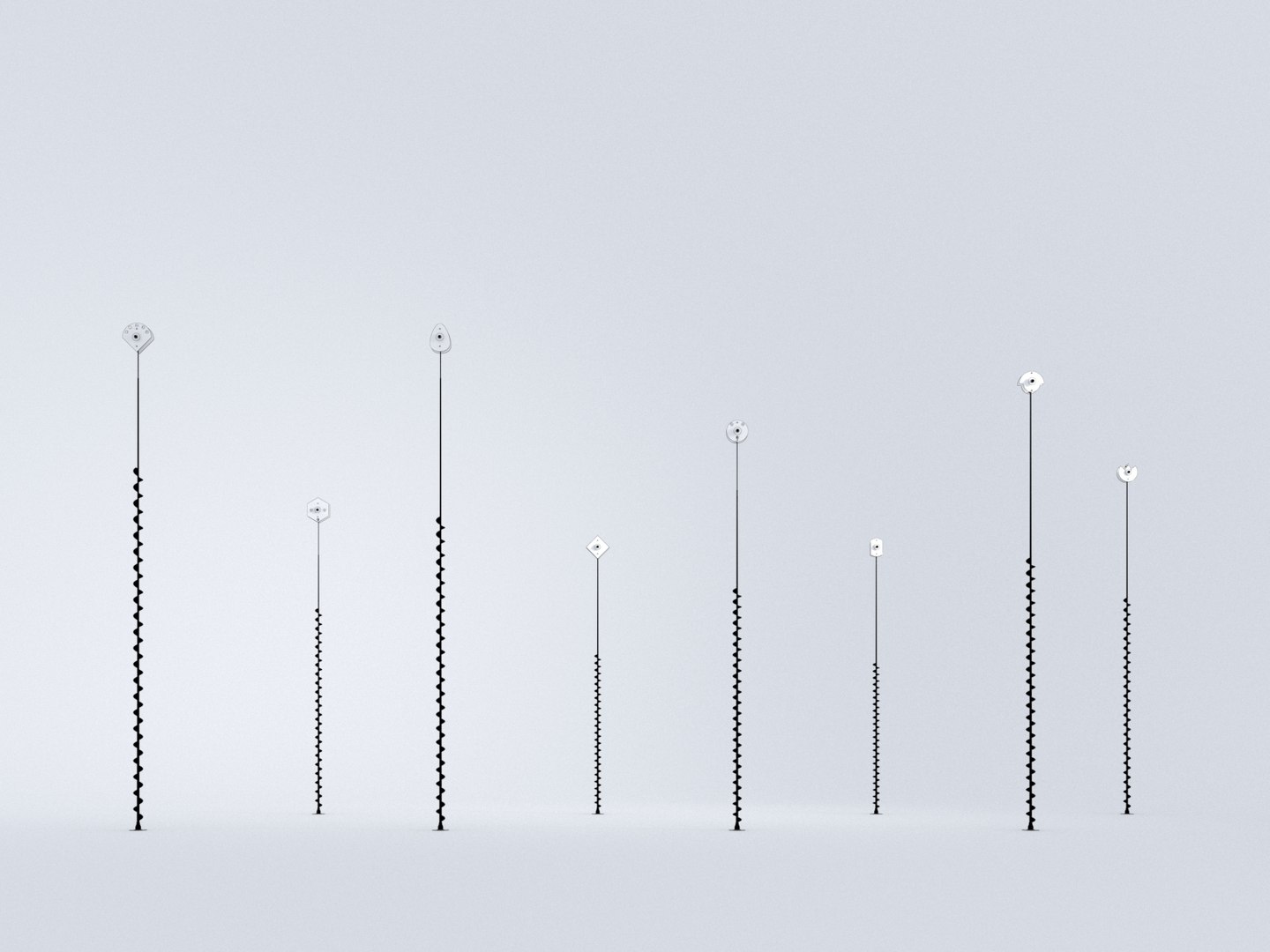 Free 3D Abstract Sculpture Takis - TurboSquid 1351035