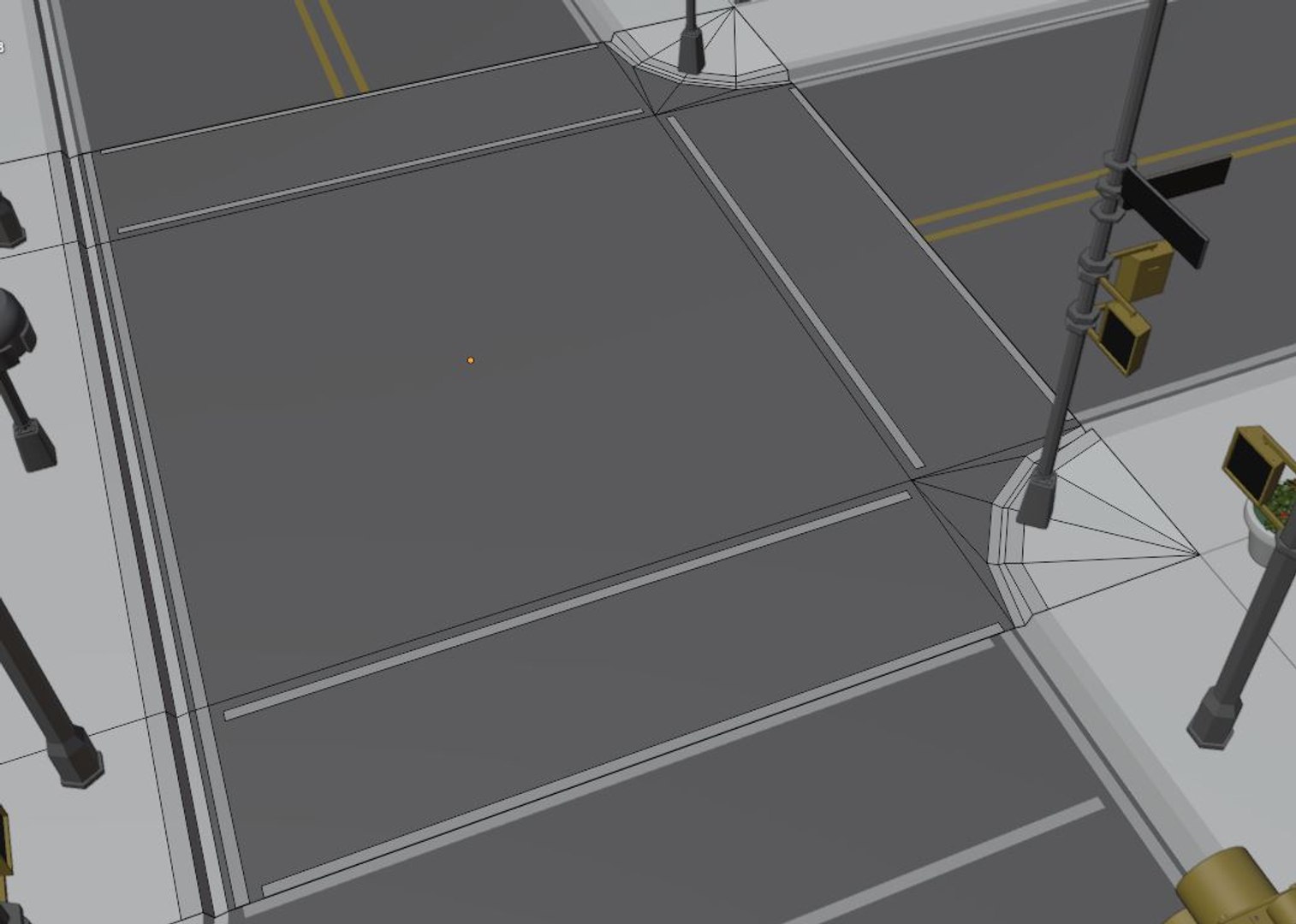 3D Model City Downtown Skyscraper Street - TurboSquid 2211040