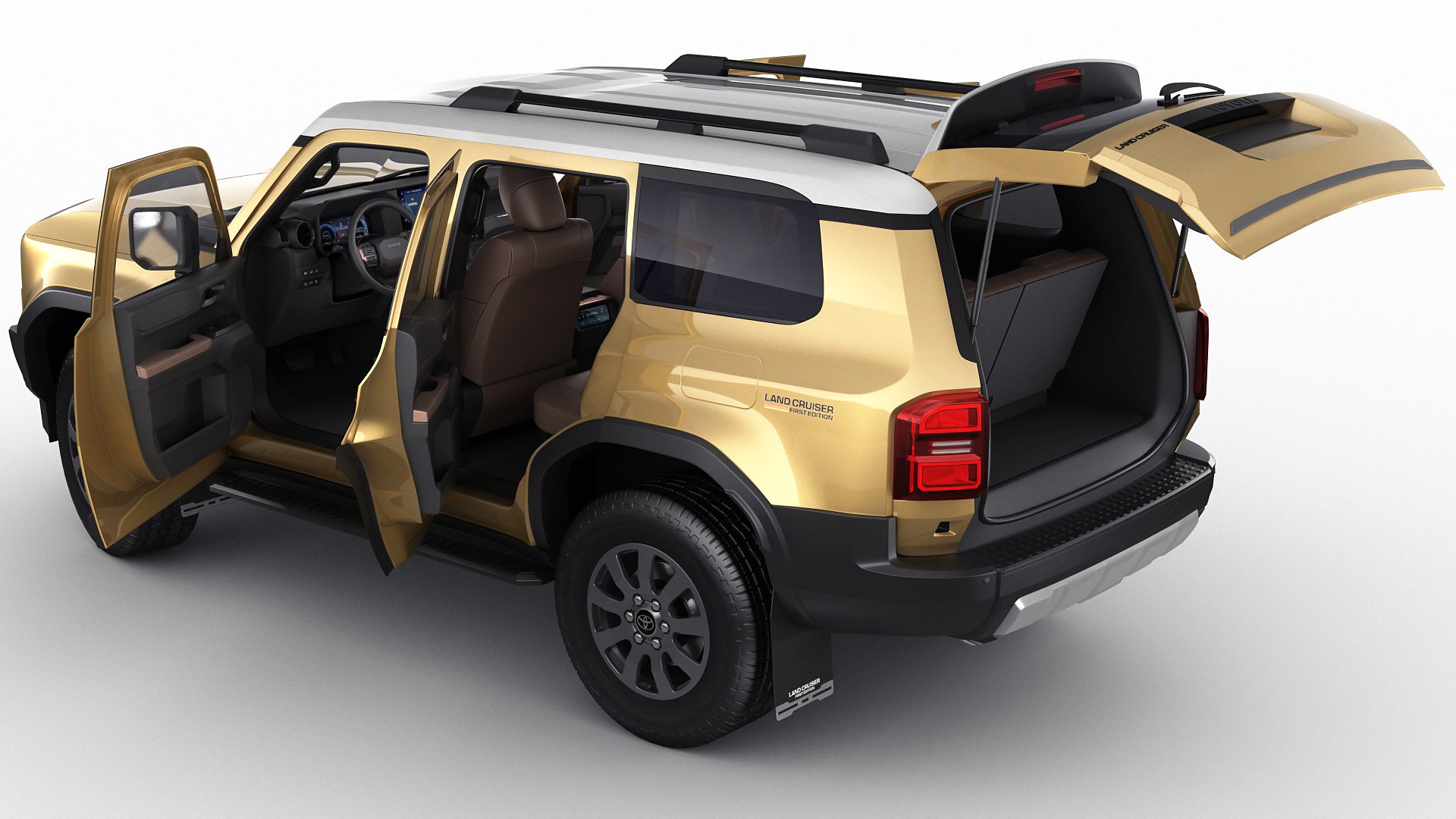 Toyota Land Cruiser First Edition 2025 3D Model - TurboSquid 2251383