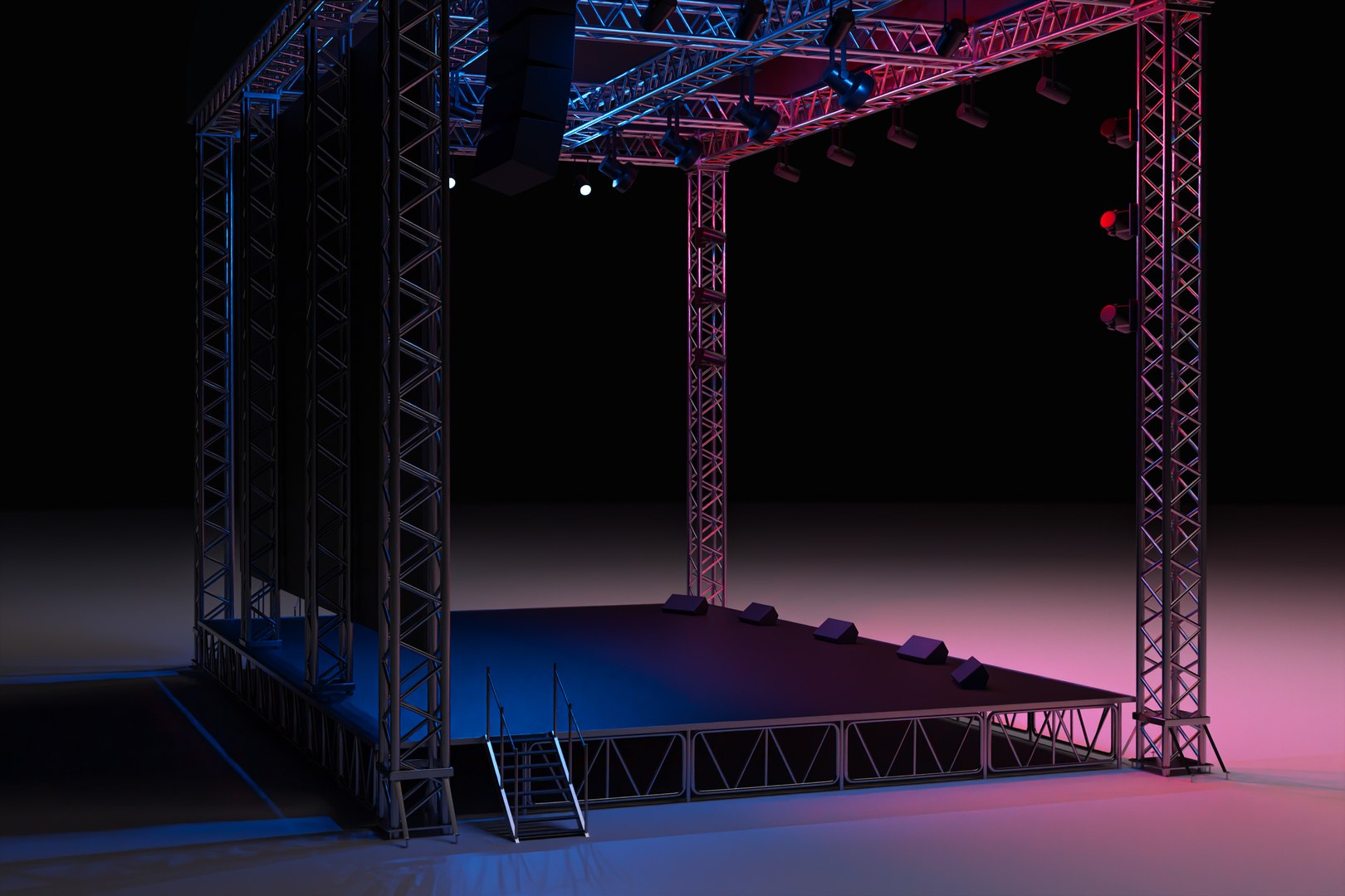 3D Concert Stage 05 - TurboSquid 2297838