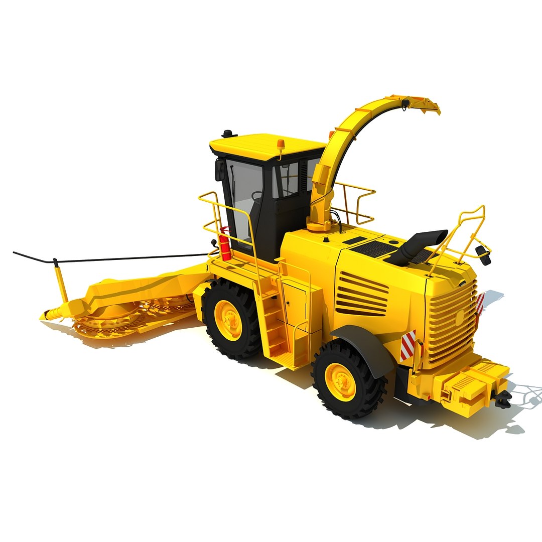 3d Forage Harvester Model
