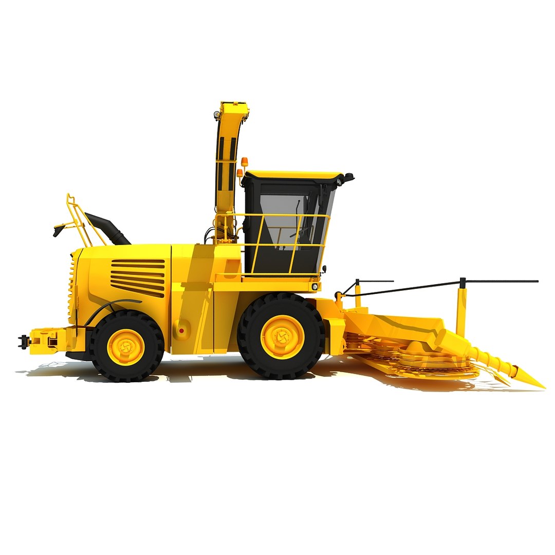 3d Forage Harvester Model