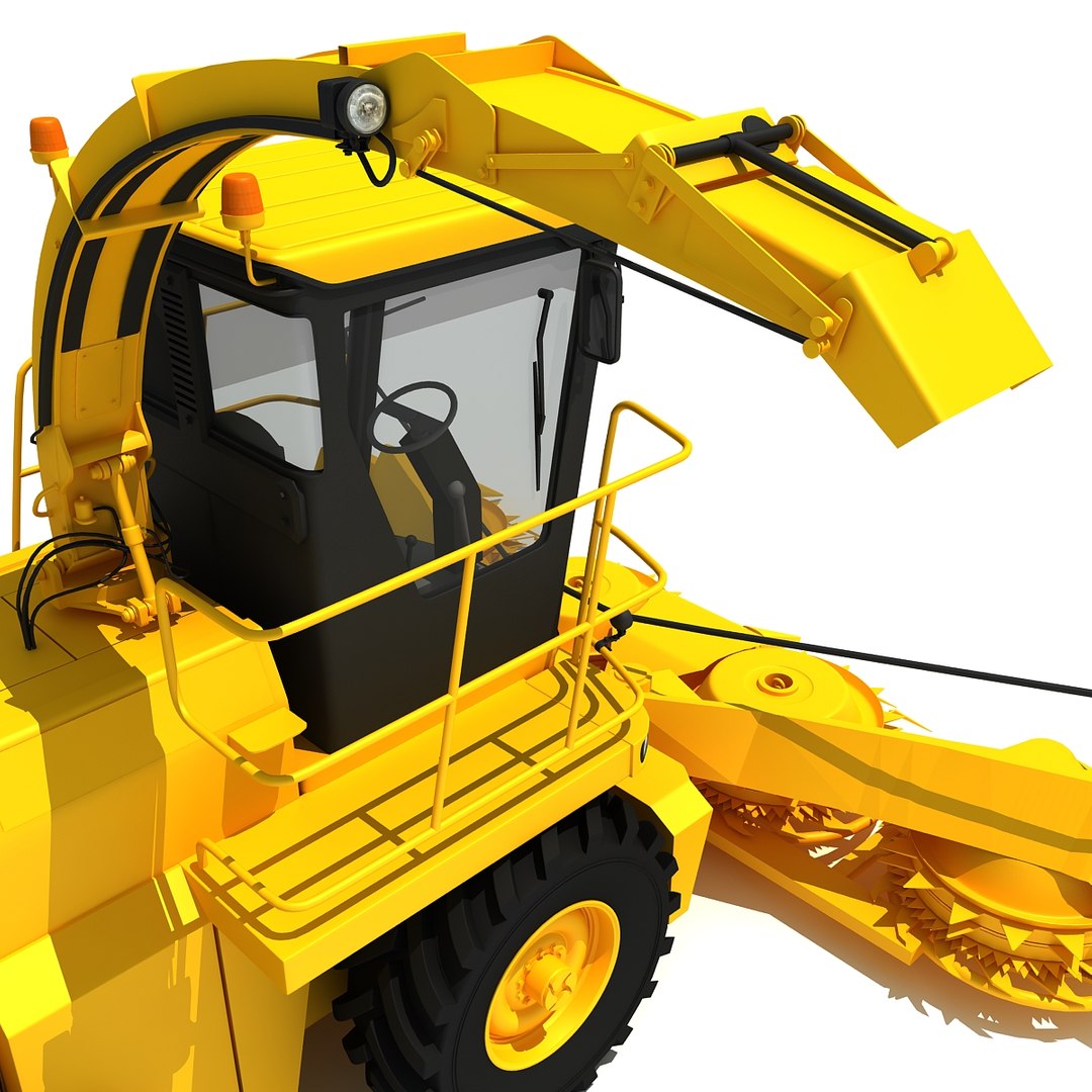 3d Forage Harvester Model