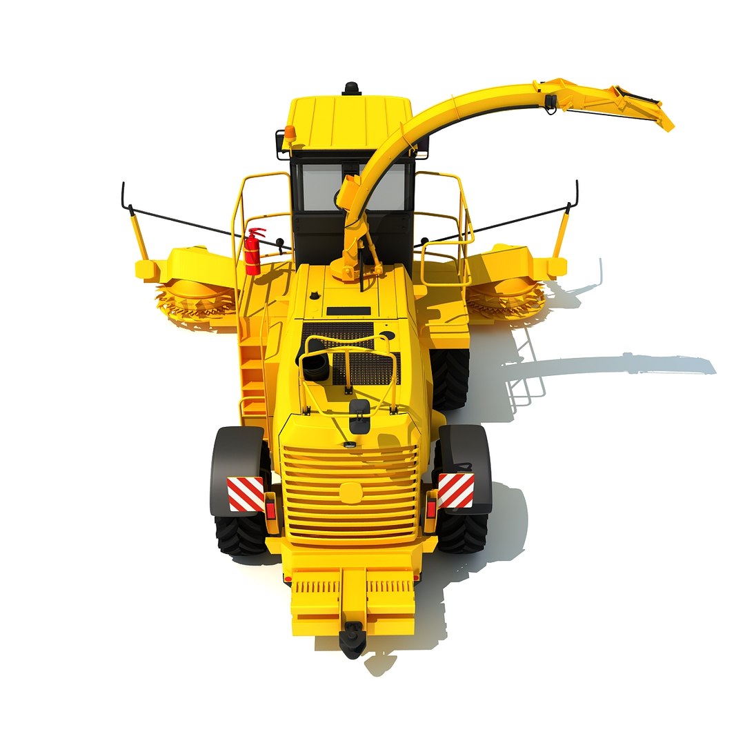 3d Forage Harvester Model