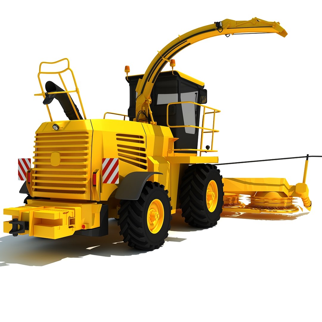 3d Forage Harvester Model