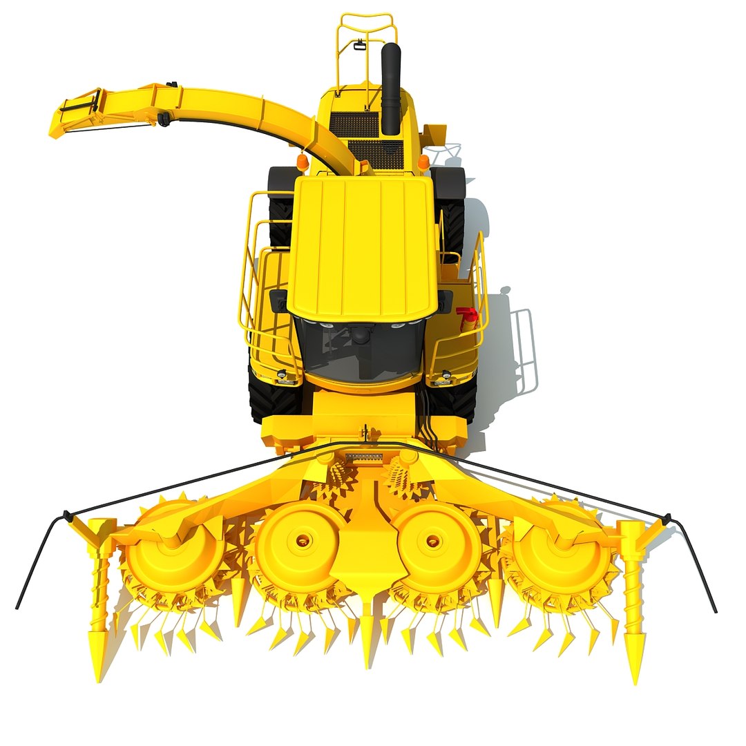 3d Forage Harvester Model