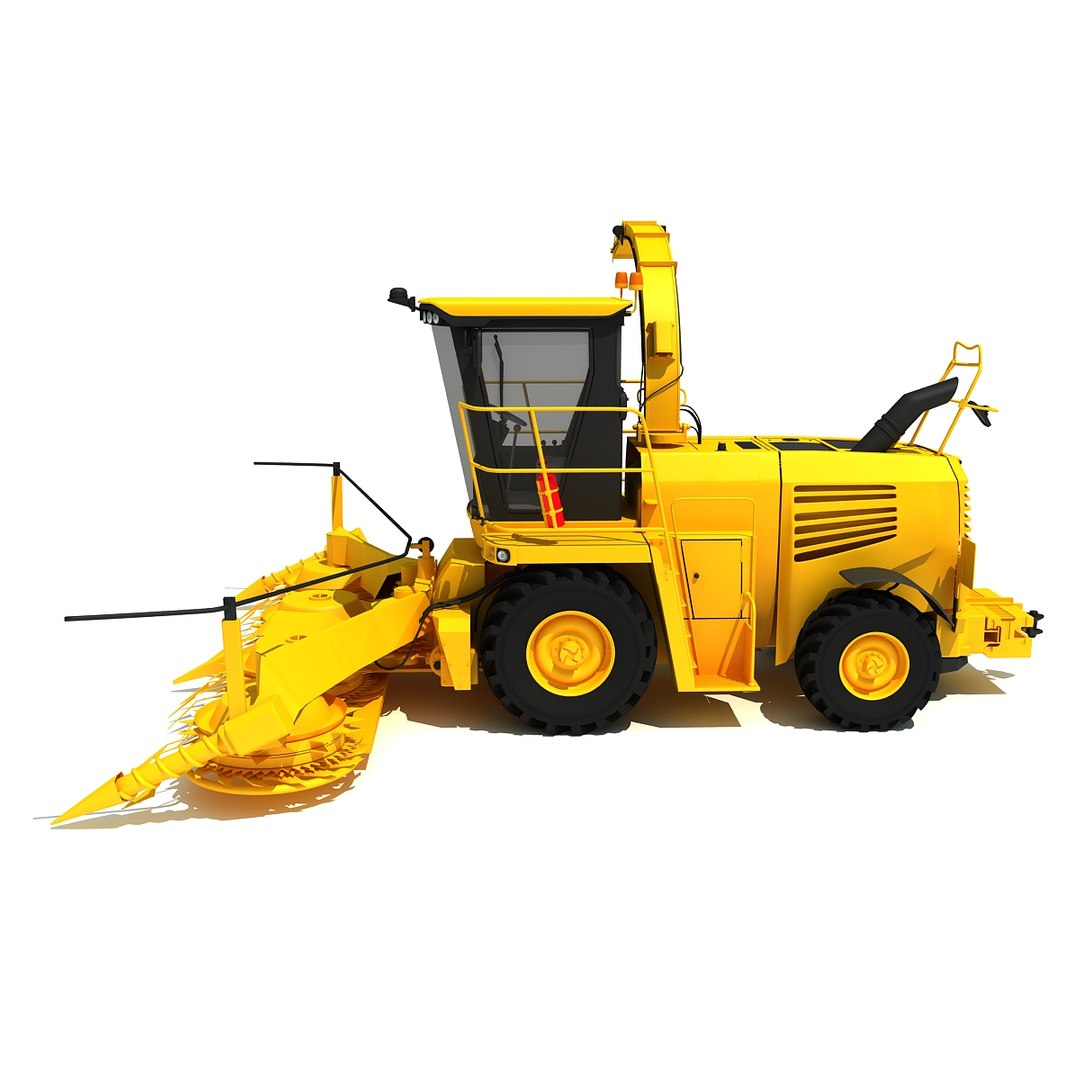 3d Forage Harvester Model