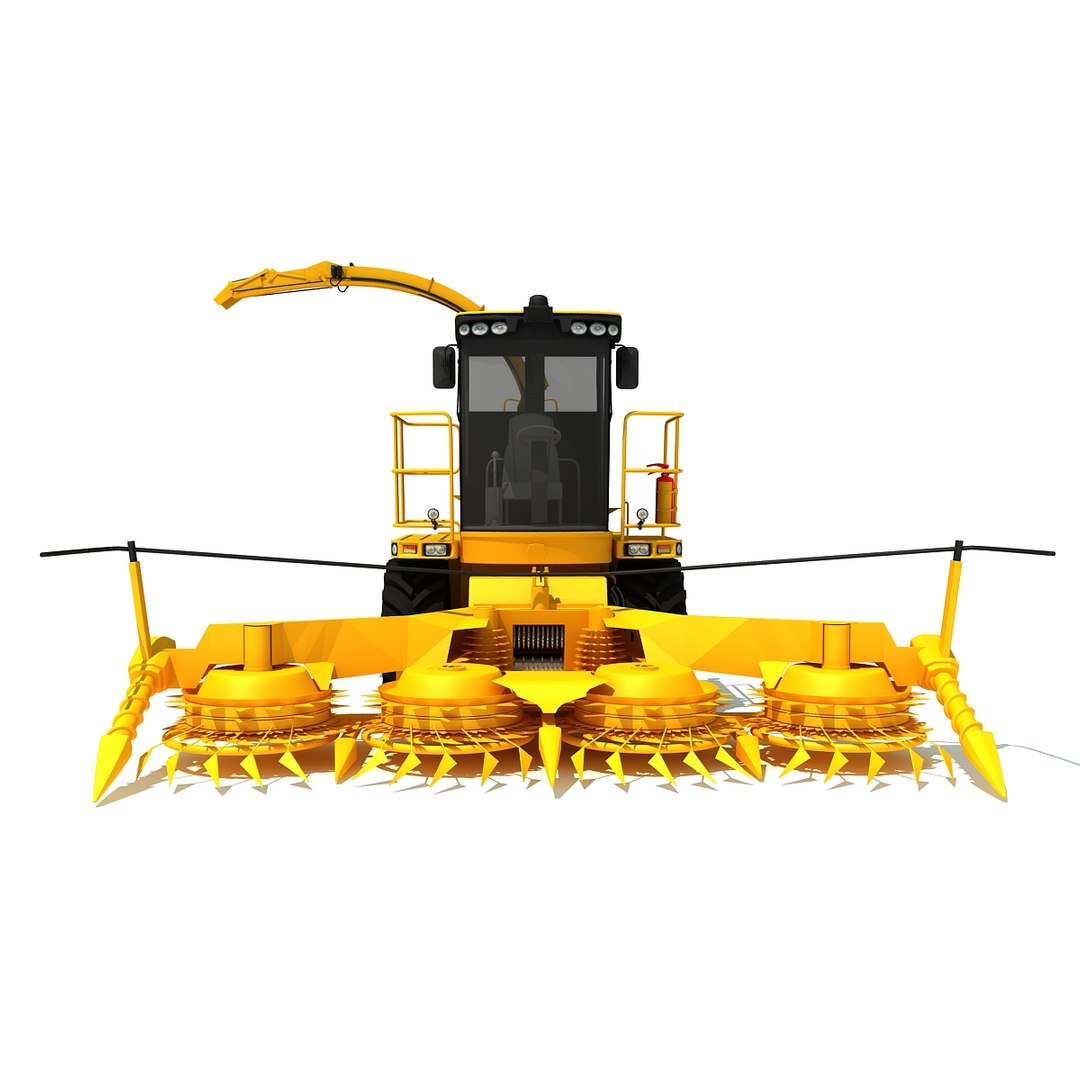 3d Forage Harvester Model
