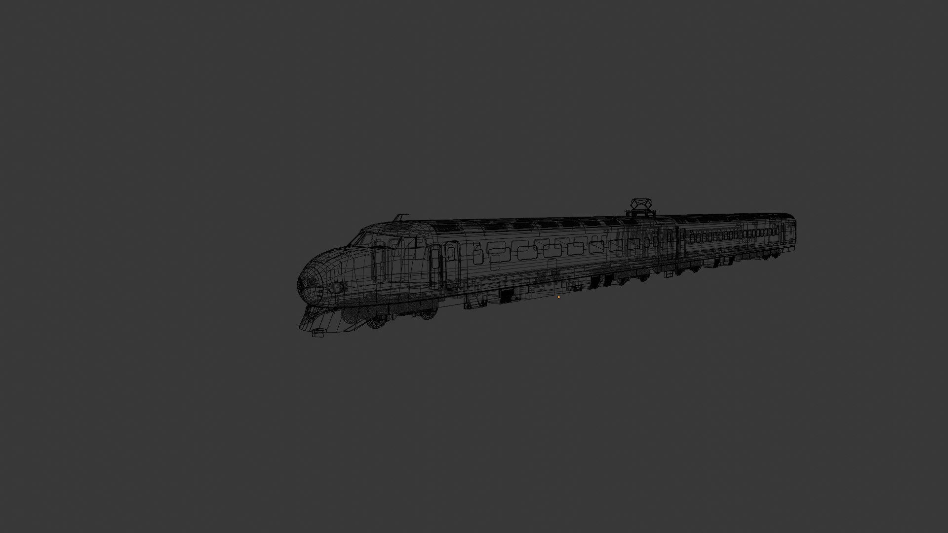 Shinkansen 0 Series 3D Model - TurboSquid 2538859