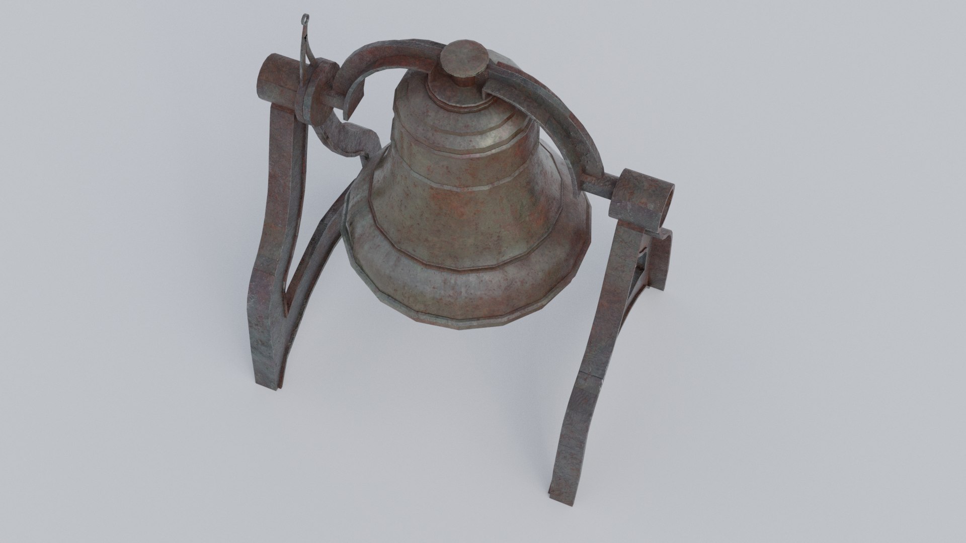 3D Old Bell - TurboSquid 2072890