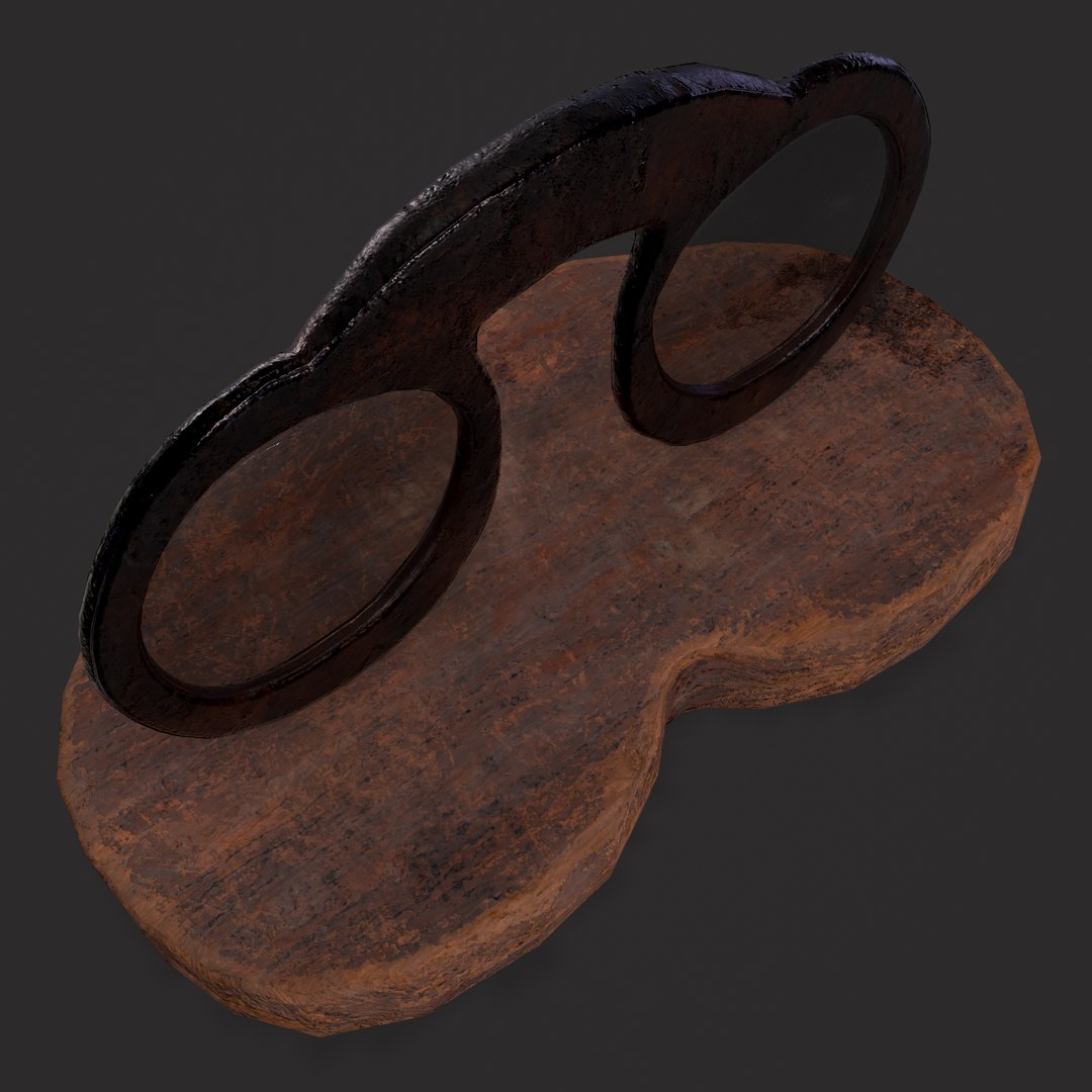 Medieval Glasses And Case 3D Model - TurboSquid 1842221