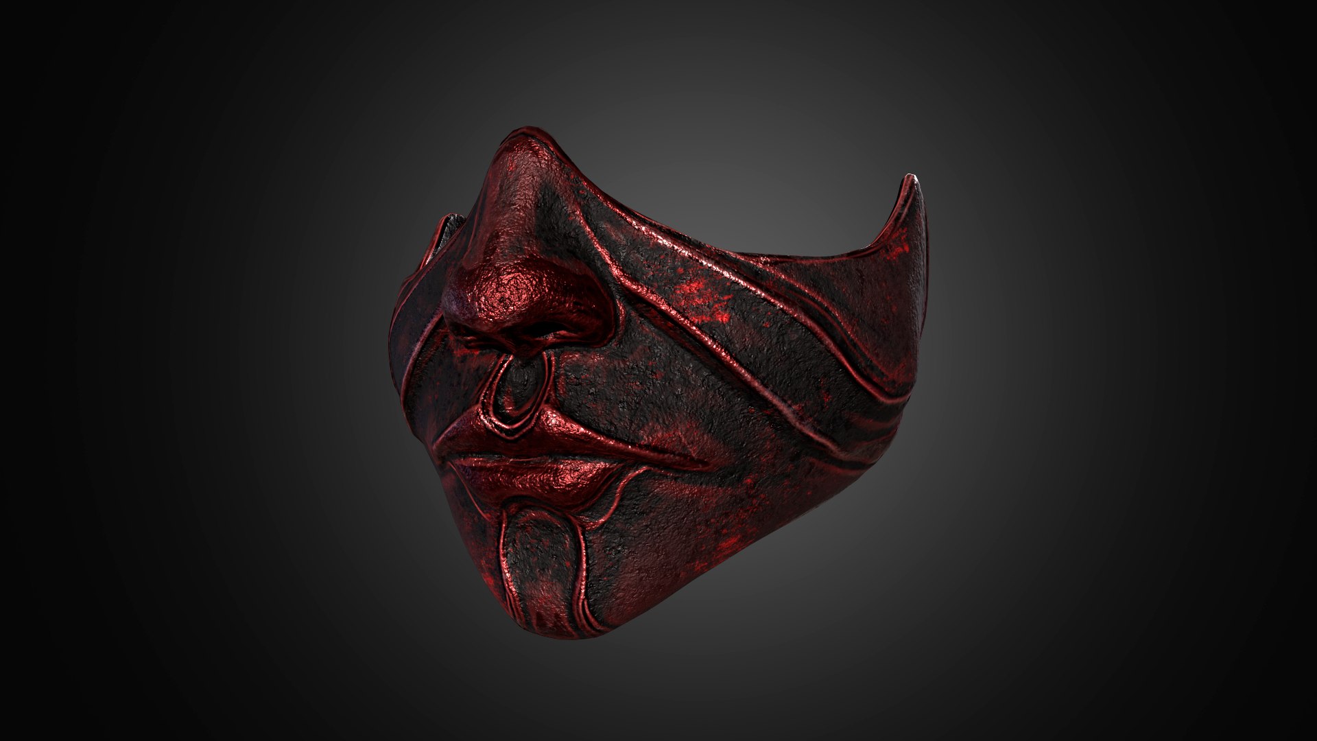Samurai Mask Pack 3D Model - TurboSquid 2401054