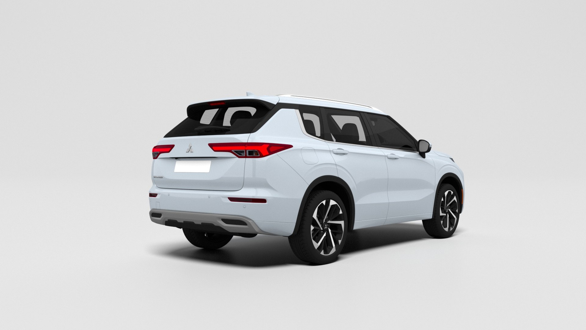 Mitsubishi Outlander 3D Model - TurboSquid 2420544