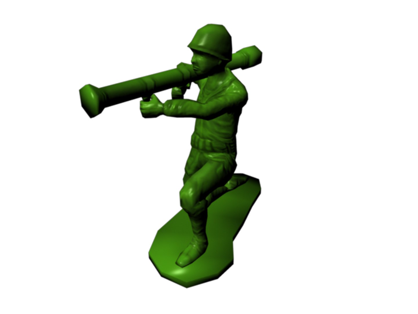 3ds max plastic army man