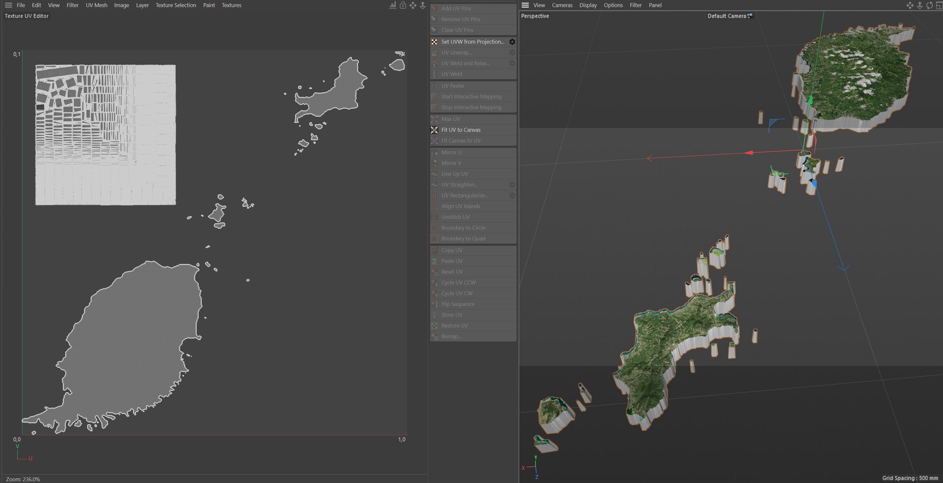 Grenada Terrain Map 3D - TurboSquid 2336056
