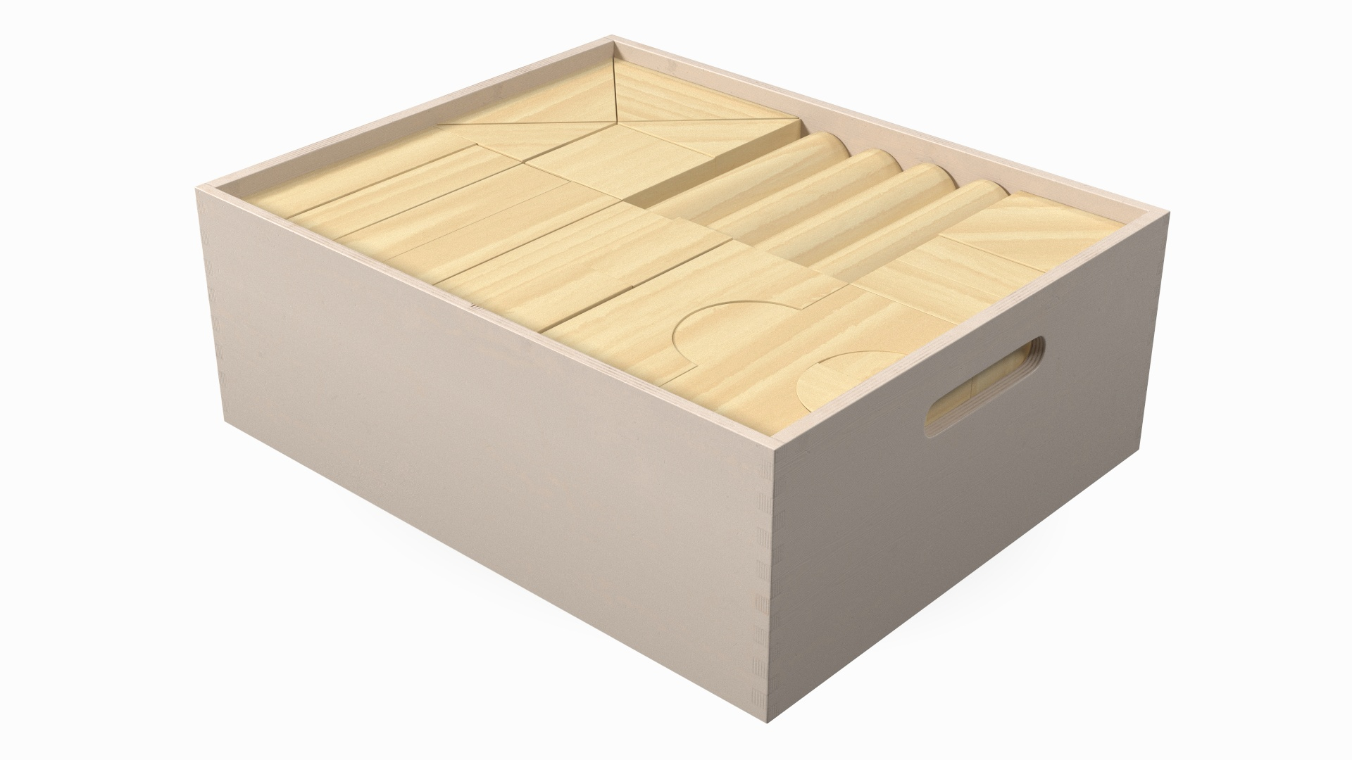 3D Model Wooden Constructor In Box - TurboSquid 2243936