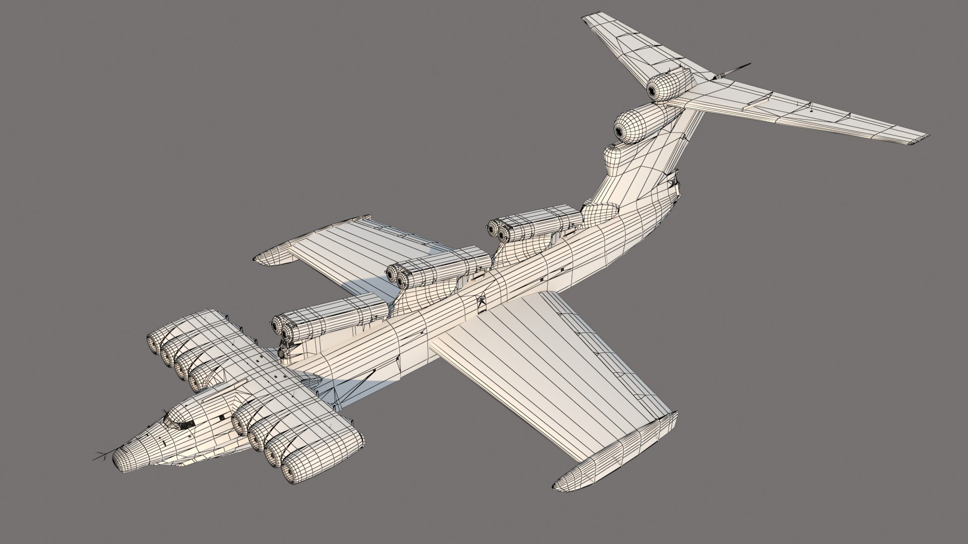 Lun Class Ekranoplan Project 903 Model - TurboSquid 2185019