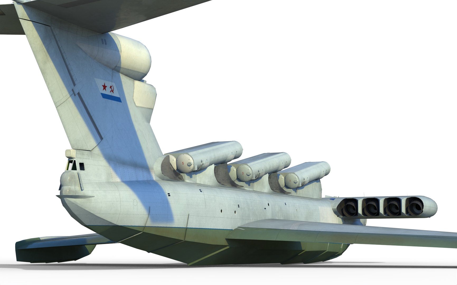 Lun Class Ekranoplan Project 903 Model - TurboSquid 2185019