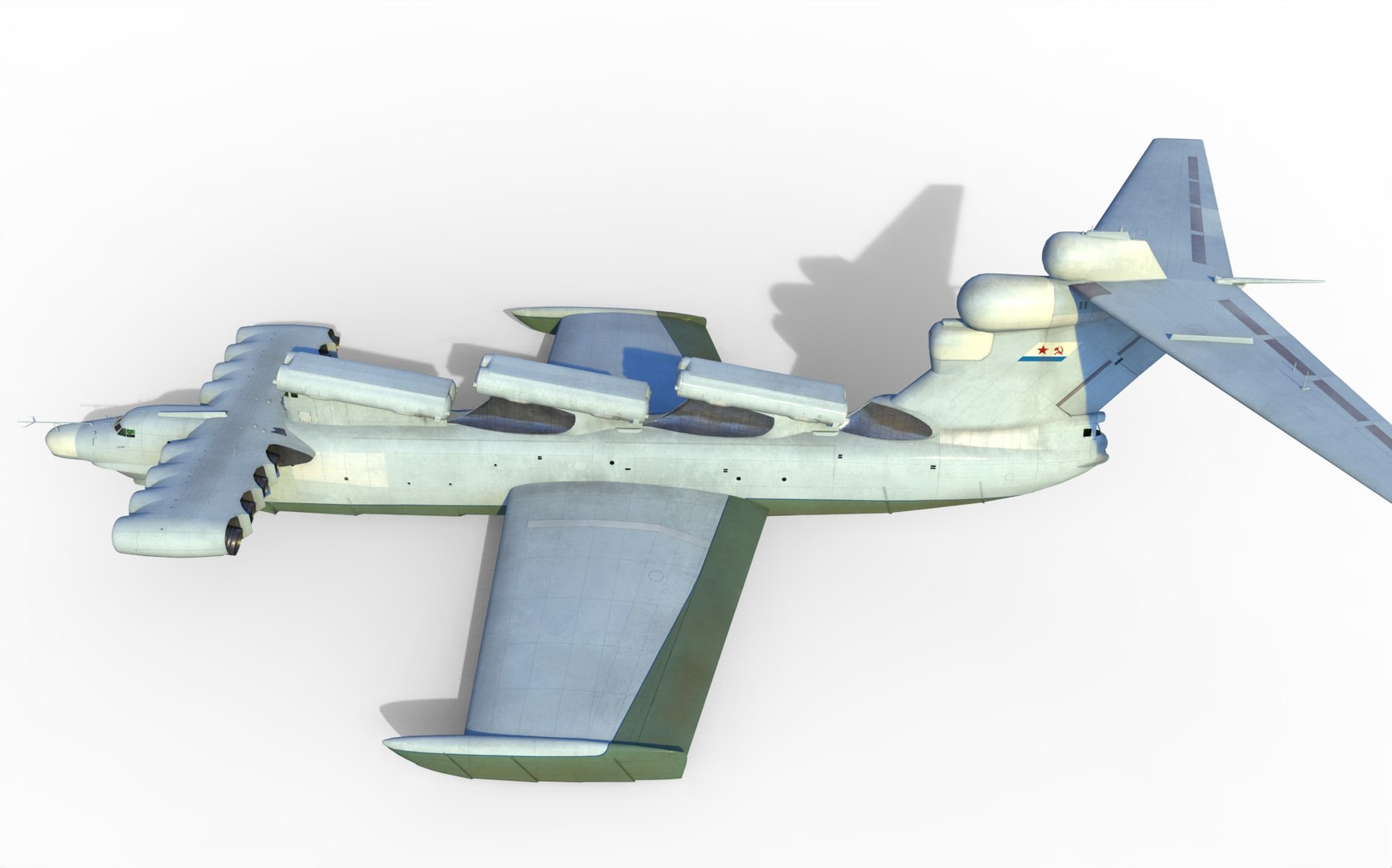 Lun Class Ekranoplan Project 903 Model - TurboSquid 2185019