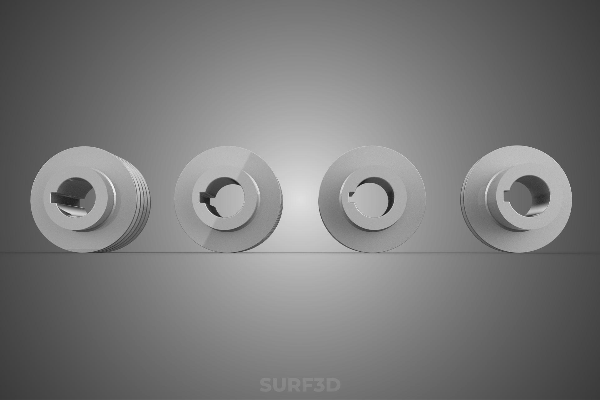 Standard-Riemenscheibe, Riemenscheibe, Antriebsriemen, Zahnrad ...