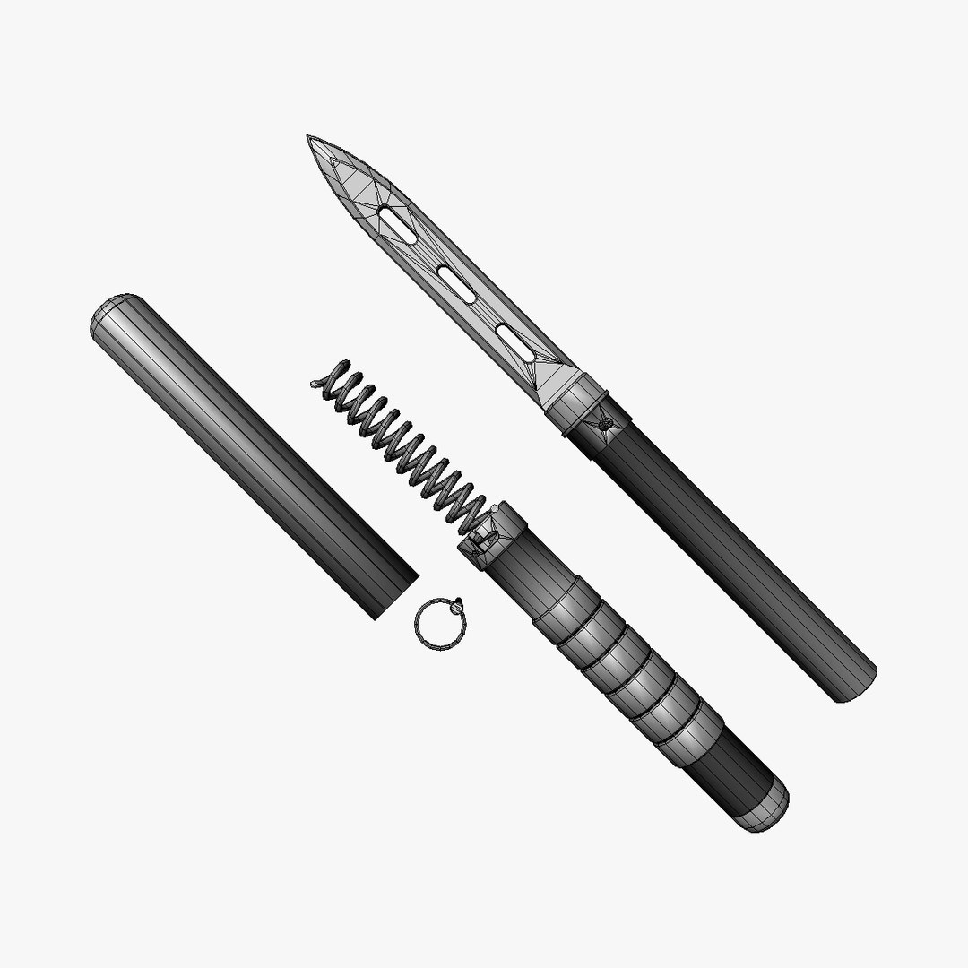 Ballistic Knife 3d Model