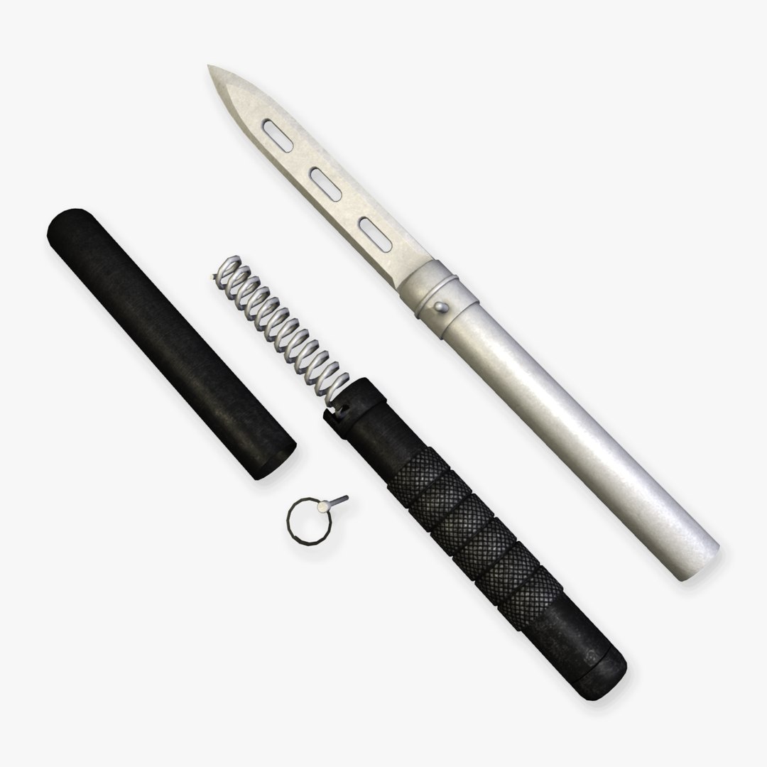 Ballistic Knife 3d Model