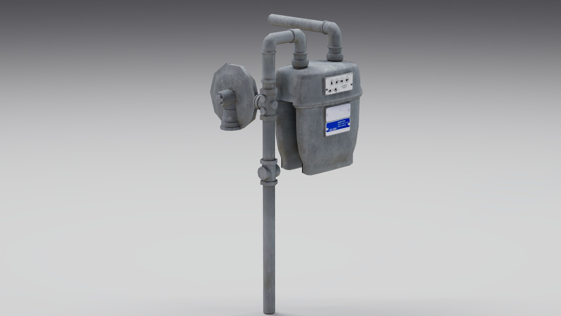 Gas Meter Model - TurboSquid 2392135
