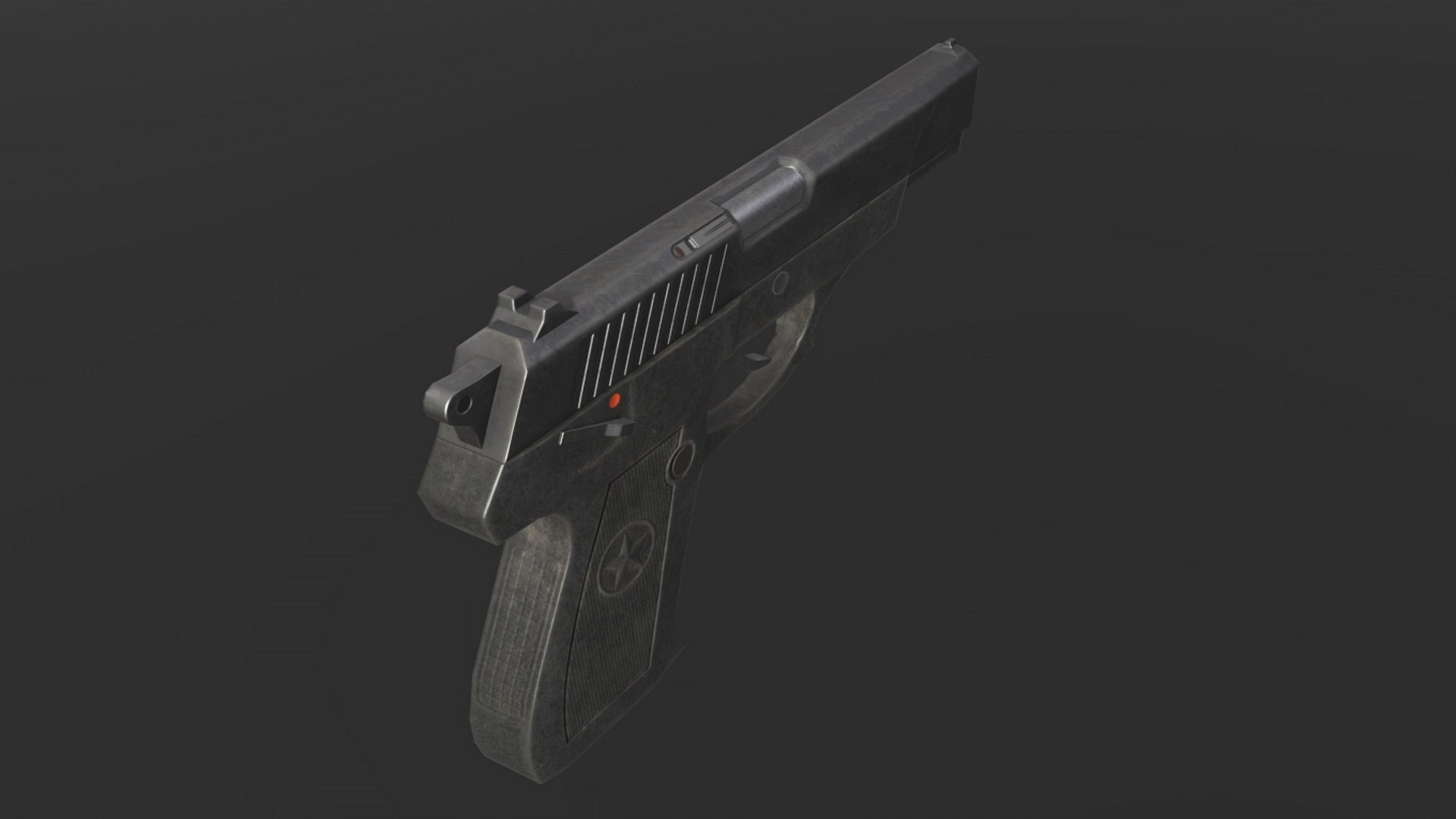 3D Weapon Pistol Gun - TurboSquid 1674551