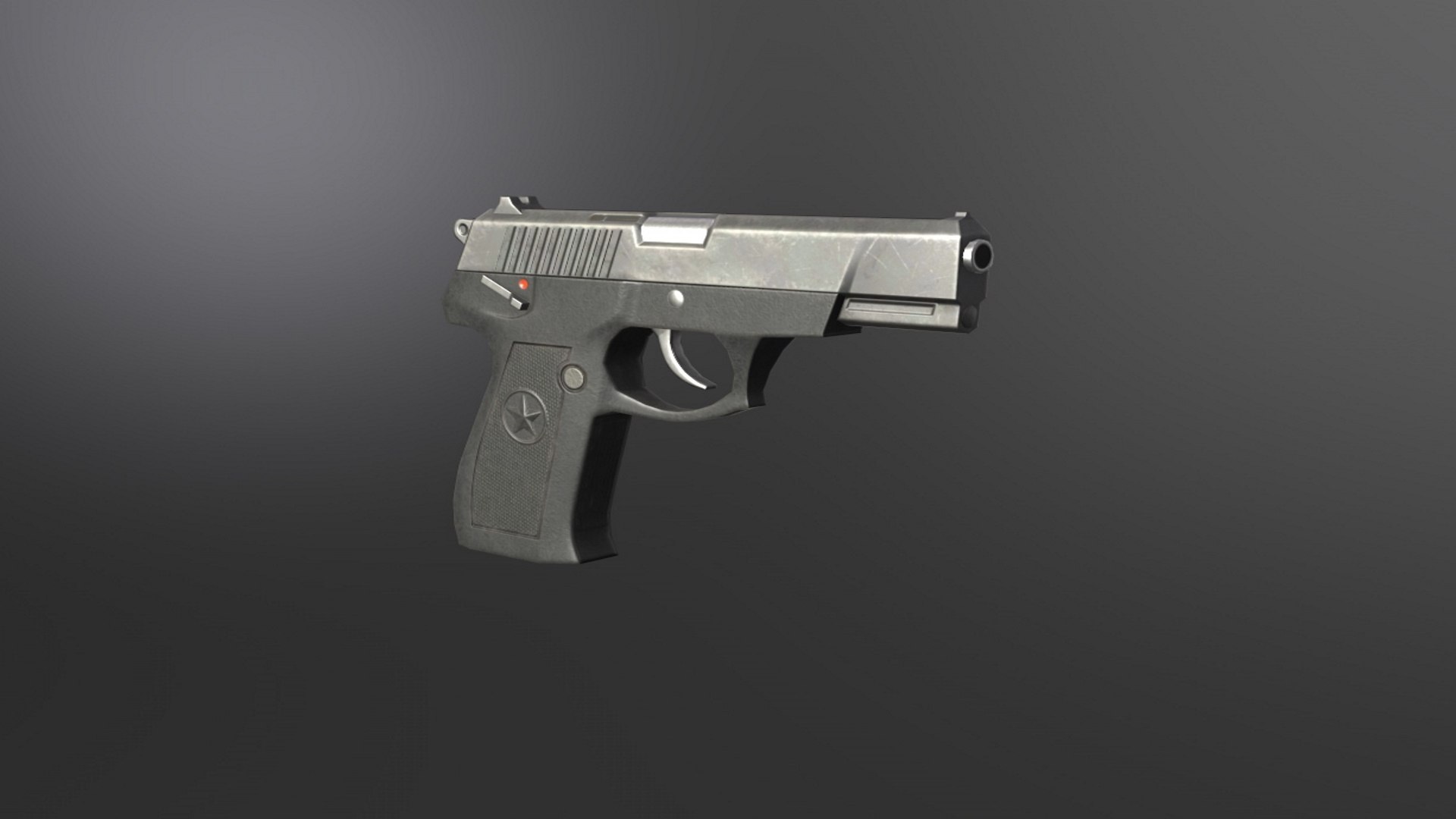 3D Weapon Pistol Gun - TurboSquid 1674551