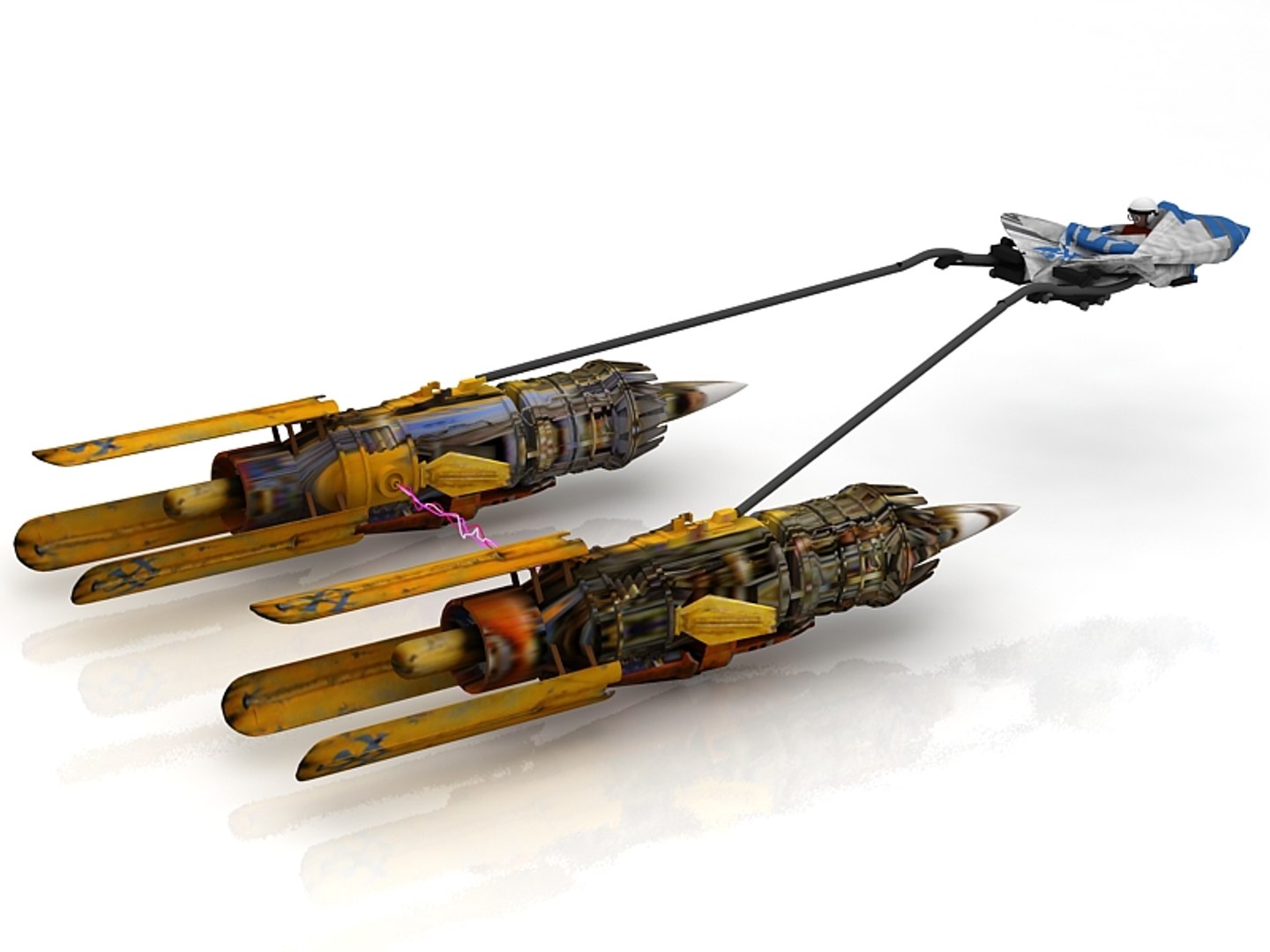 3D Model Racer Anakin Pod - TurboSquid 1626424