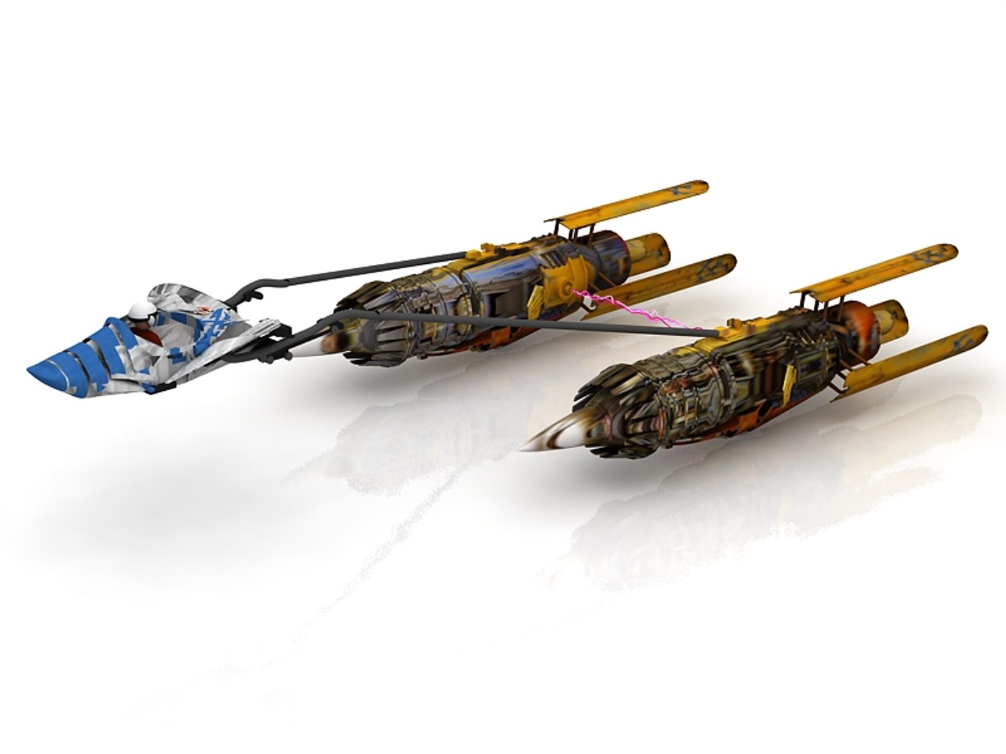 3D Model Racer Anakin Pod - TurboSquid 1626424