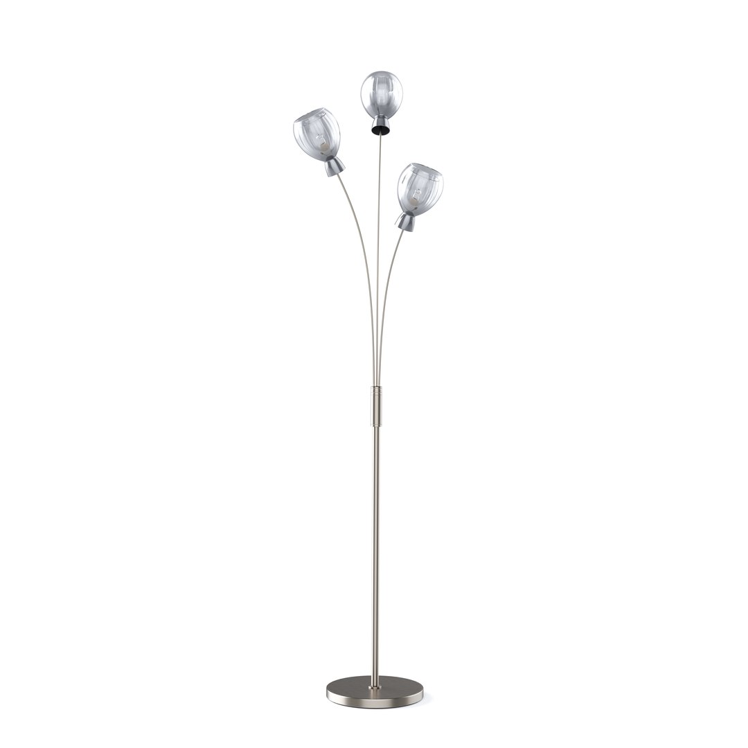 Sylvia Glass Floor Lamp 3D Model - TurboSquid 2313679