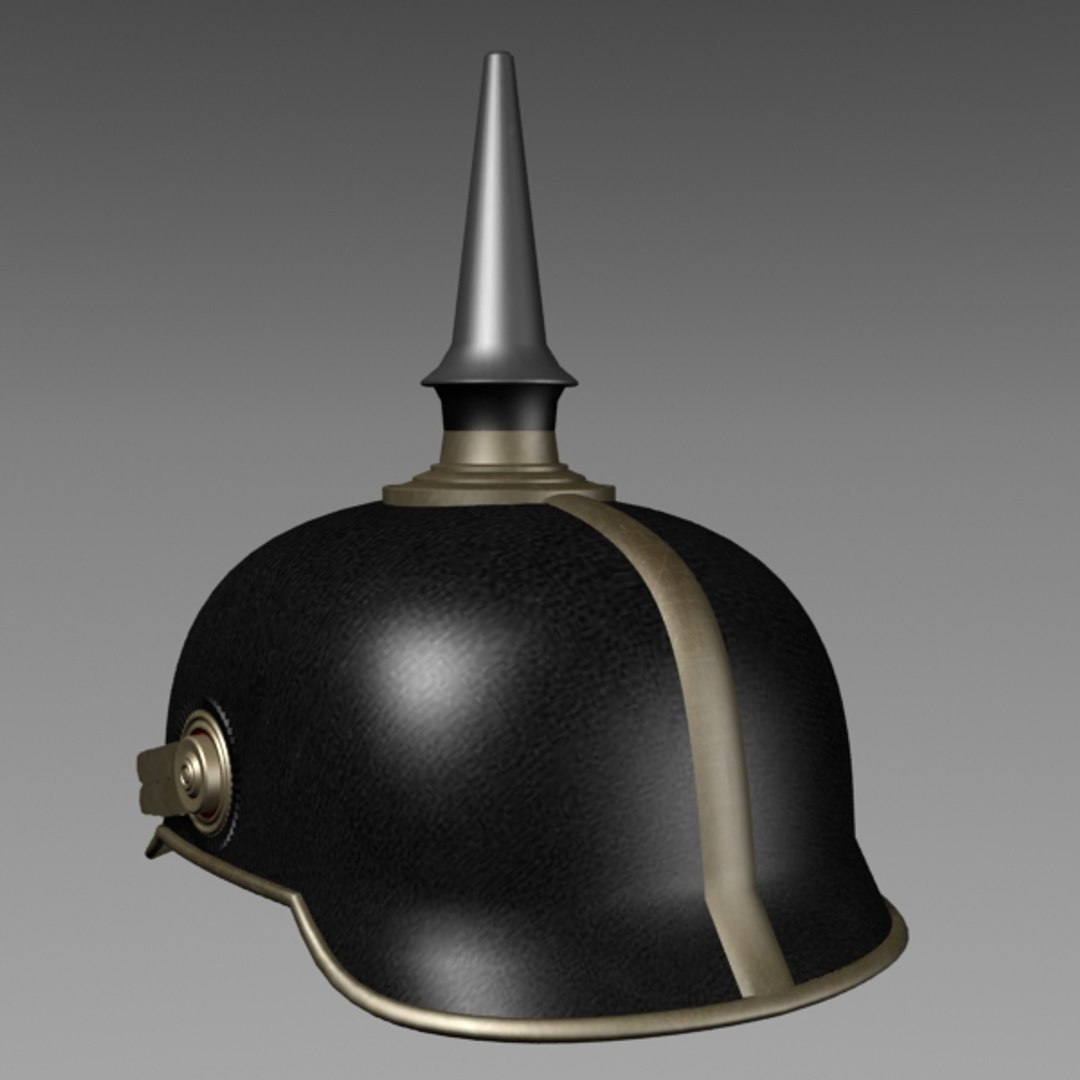 Prussian Helmet 3d Model