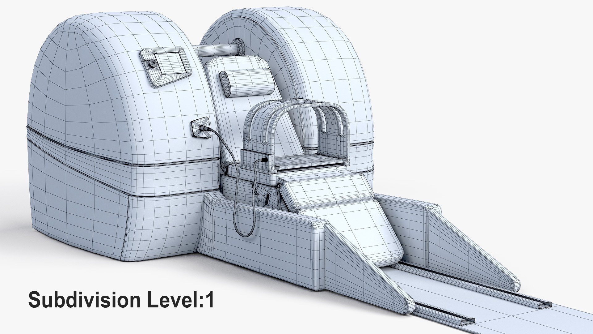 3D Open MRI Scanner - TurboSquid 1847922