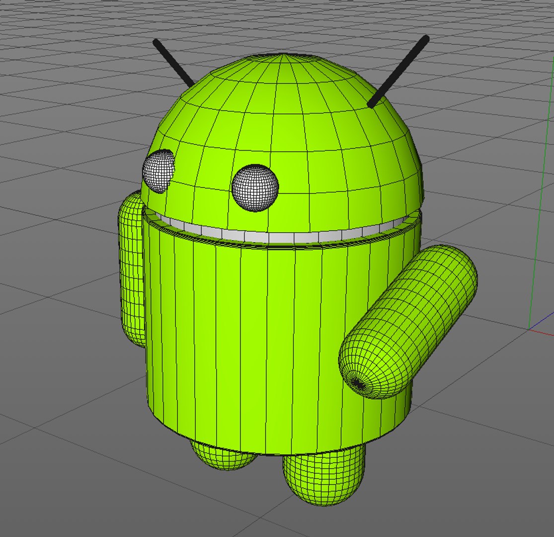 3d Model Android Icon