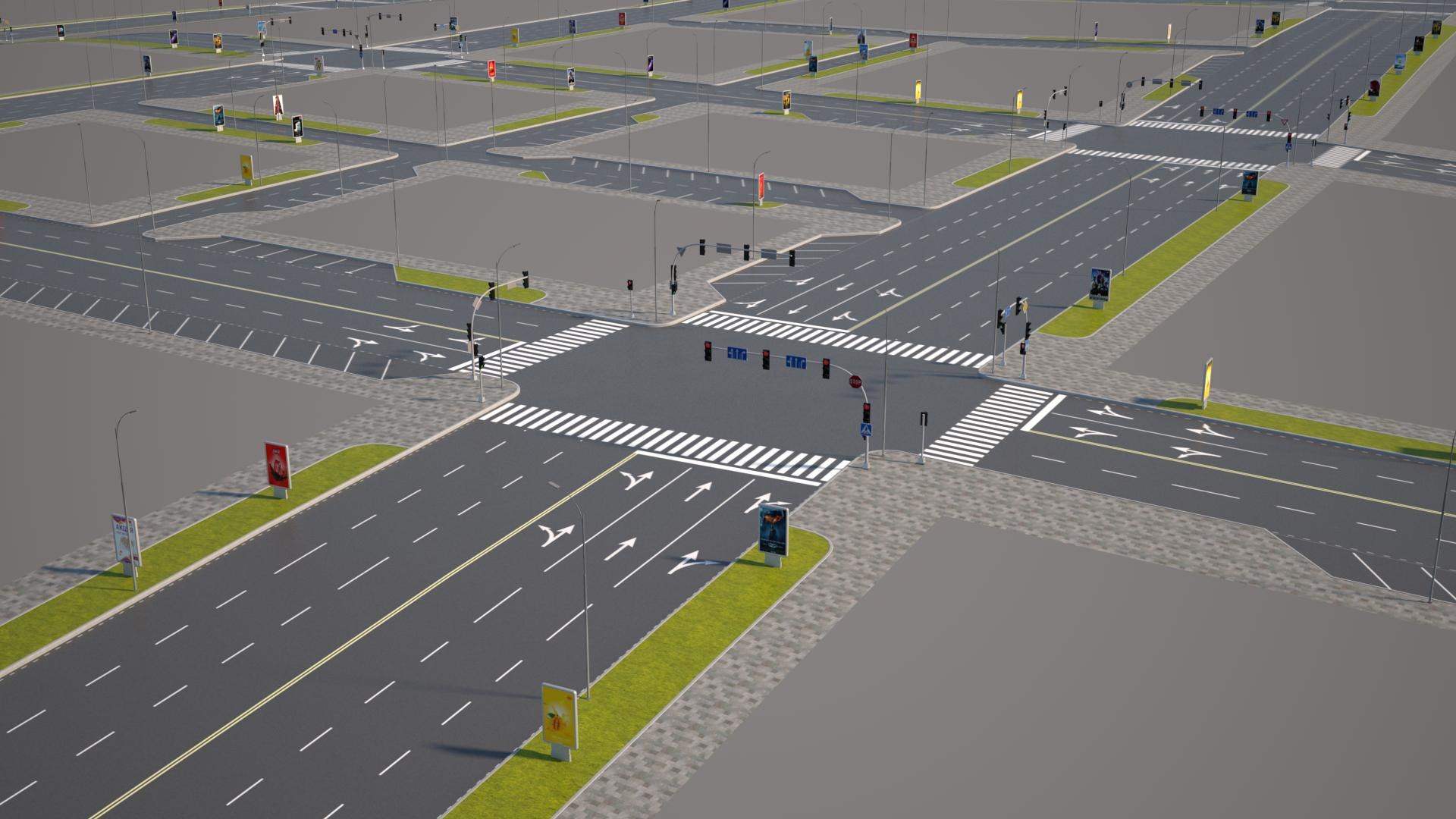 Houdini City Roads Generator 3D - TurboSquid 1607927