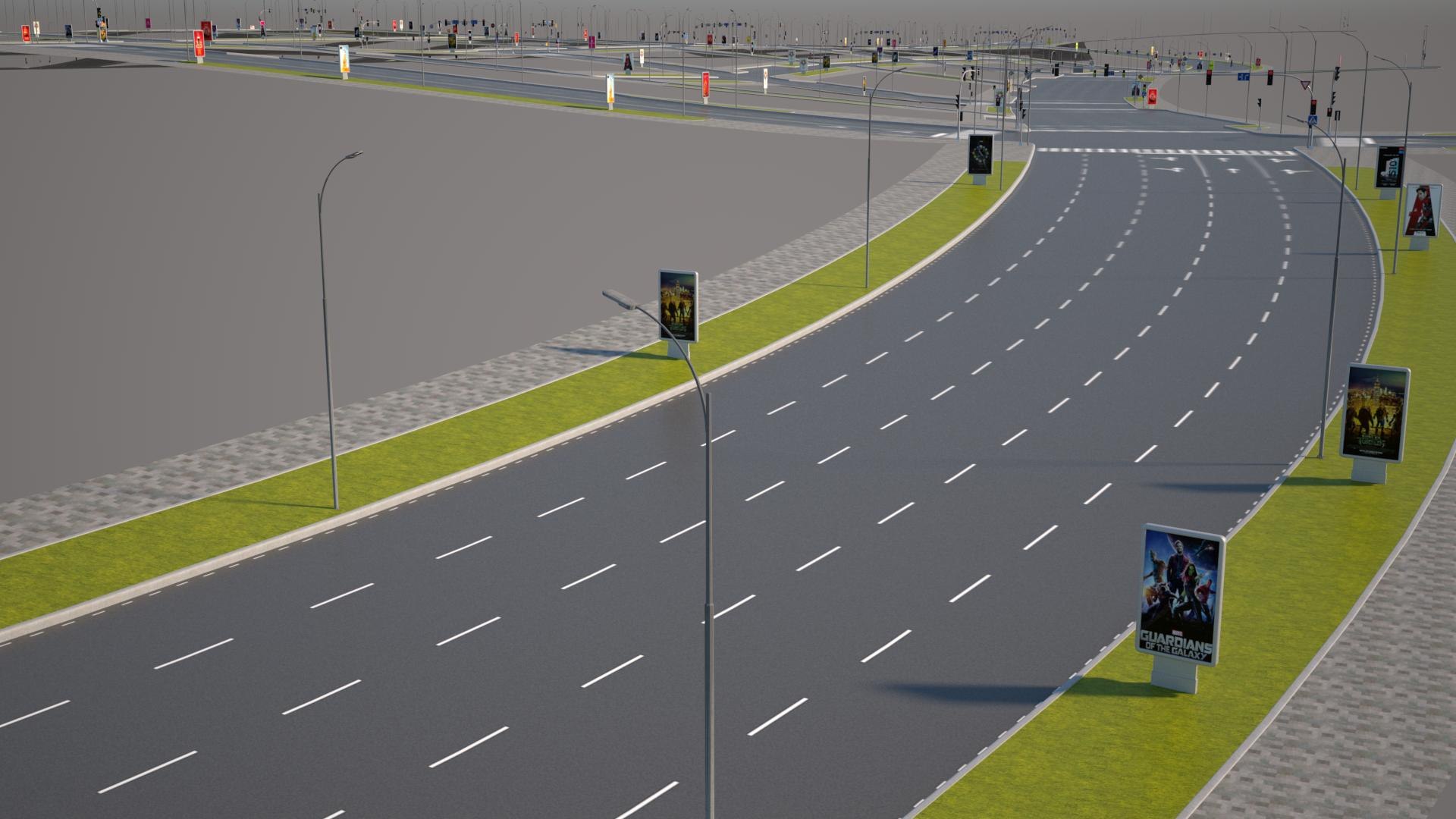 Houdini City Roads Generator 3D - TurboSquid 1607927