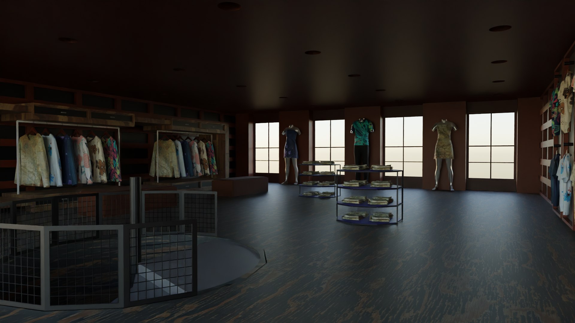 Clothing Store interior 3D model - TurboSquid 2157403