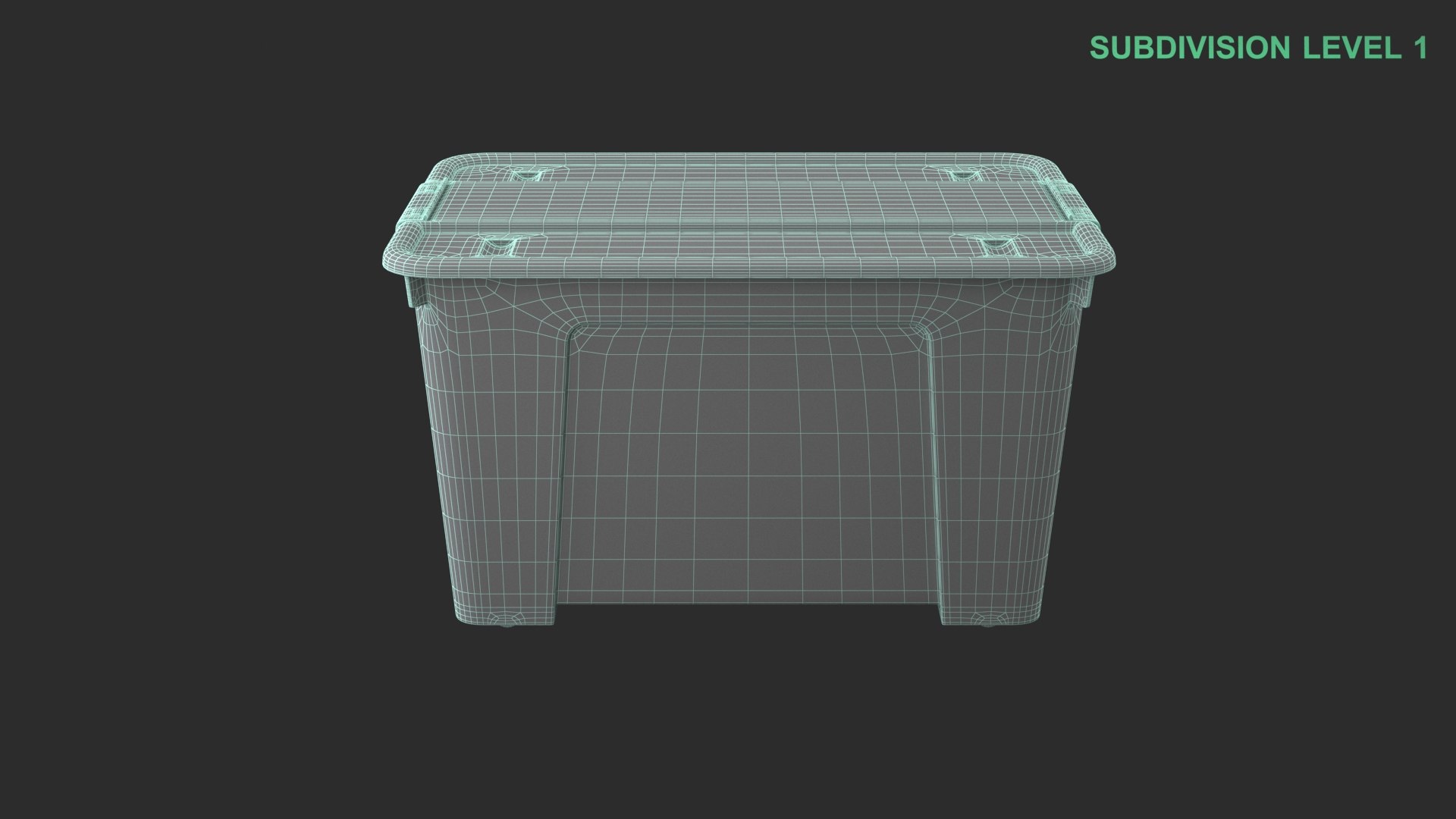3D Storage Bin Model - TurboSquid 2359066