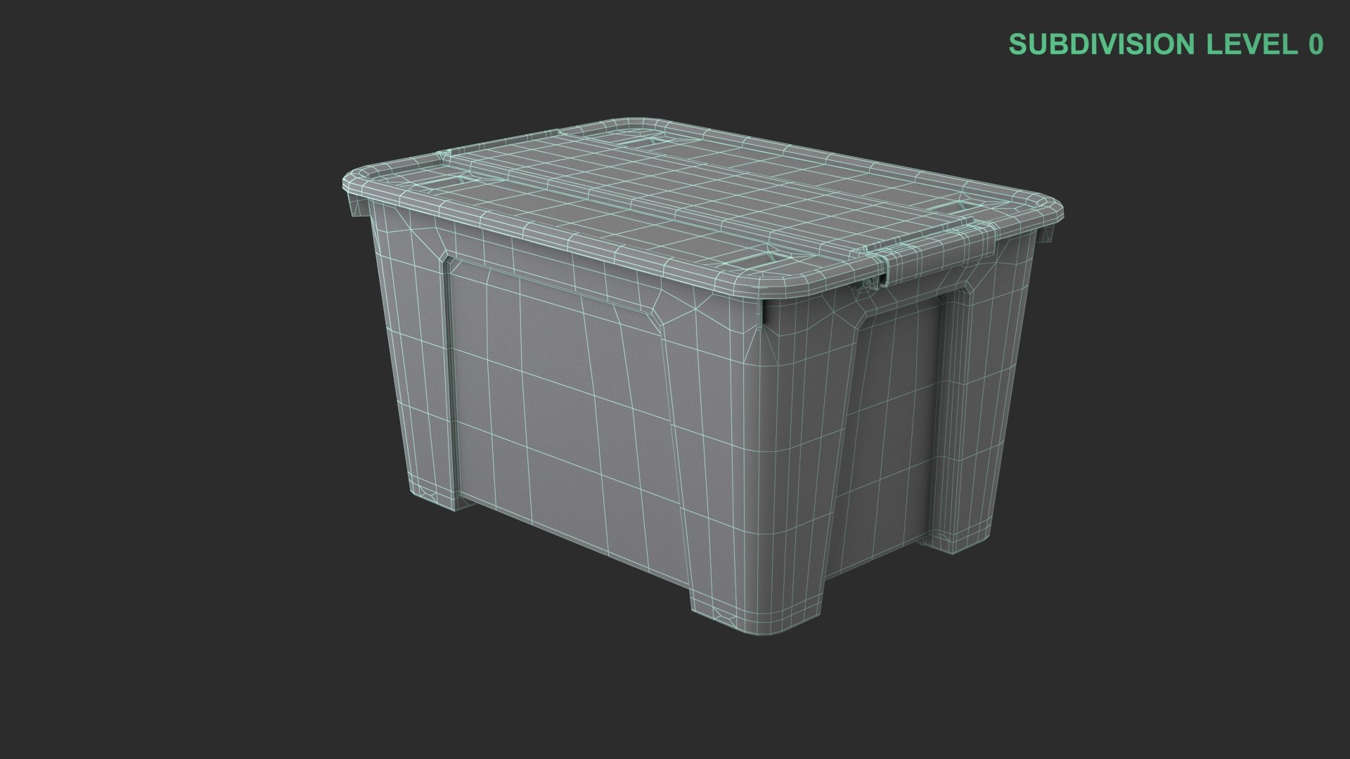 3D Storage Bin Model - TurboSquid 2359066