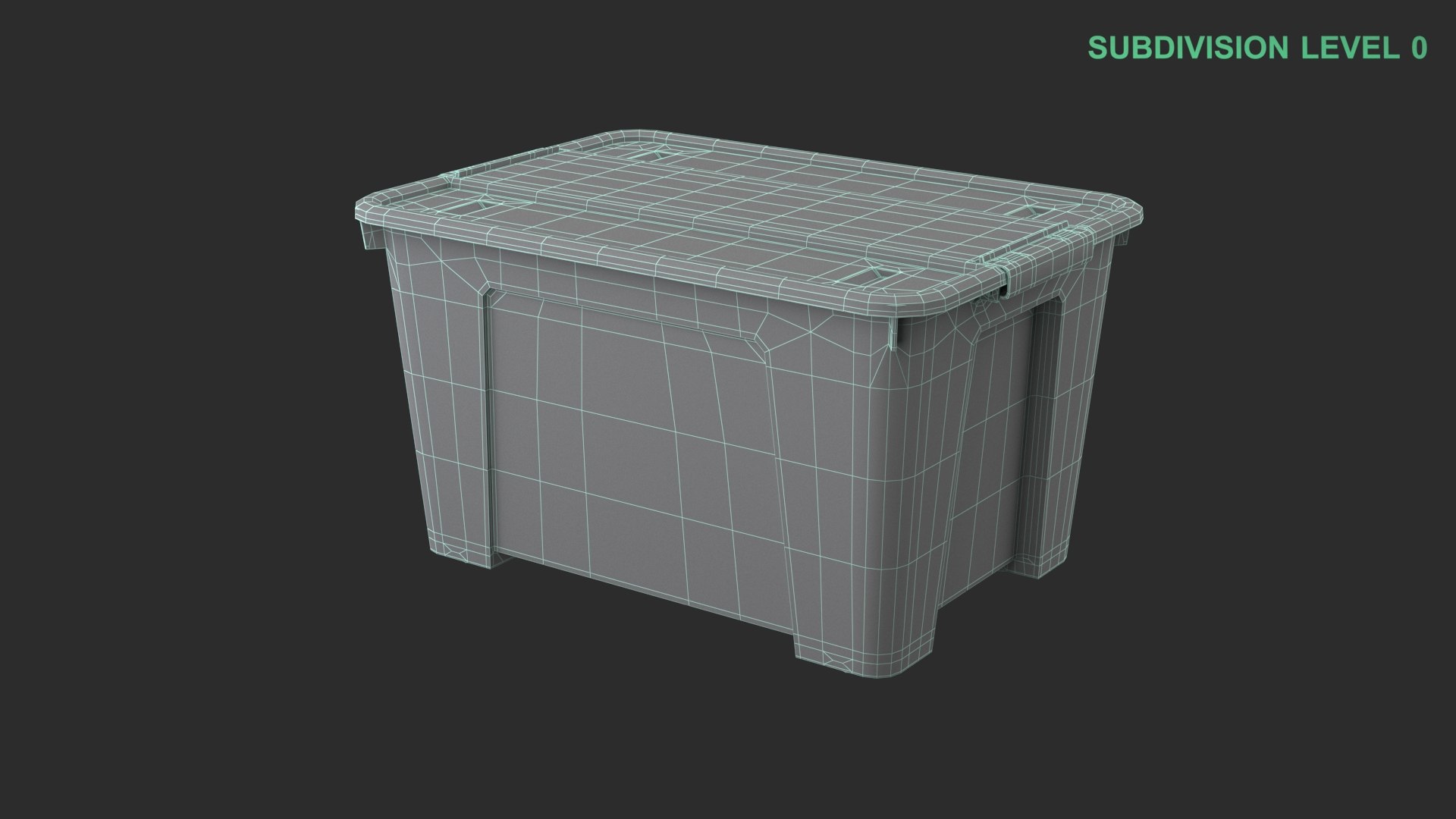 3D Storage Bin Model - TurboSquid 2359066