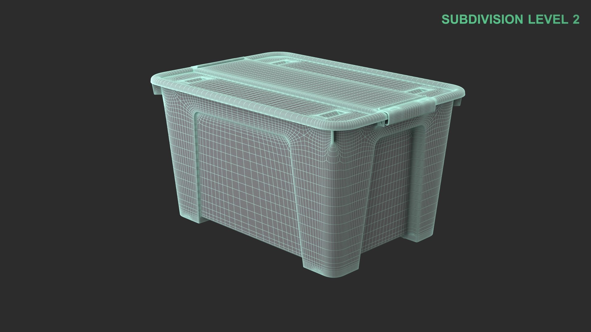 3D Storage Bin Model - TurboSquid 2359066