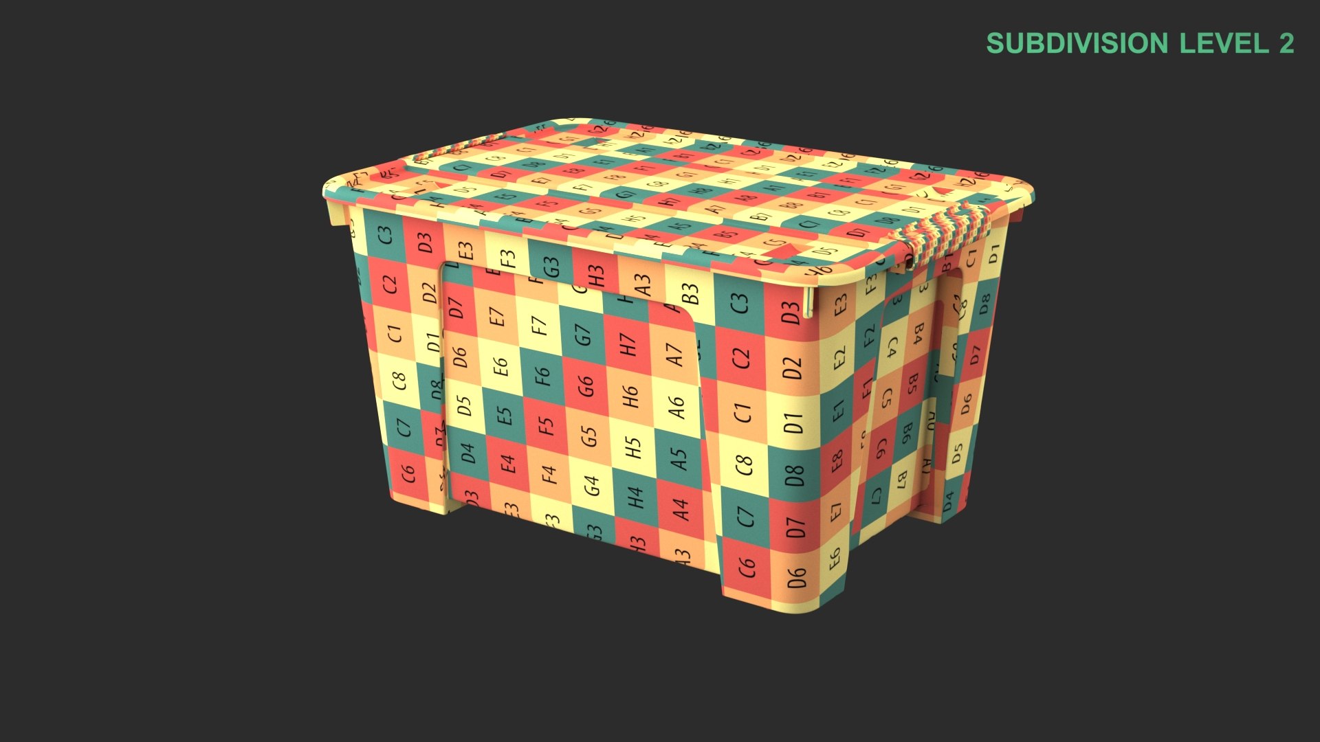 3D Storage Bin Model - TurboSquid 2359066