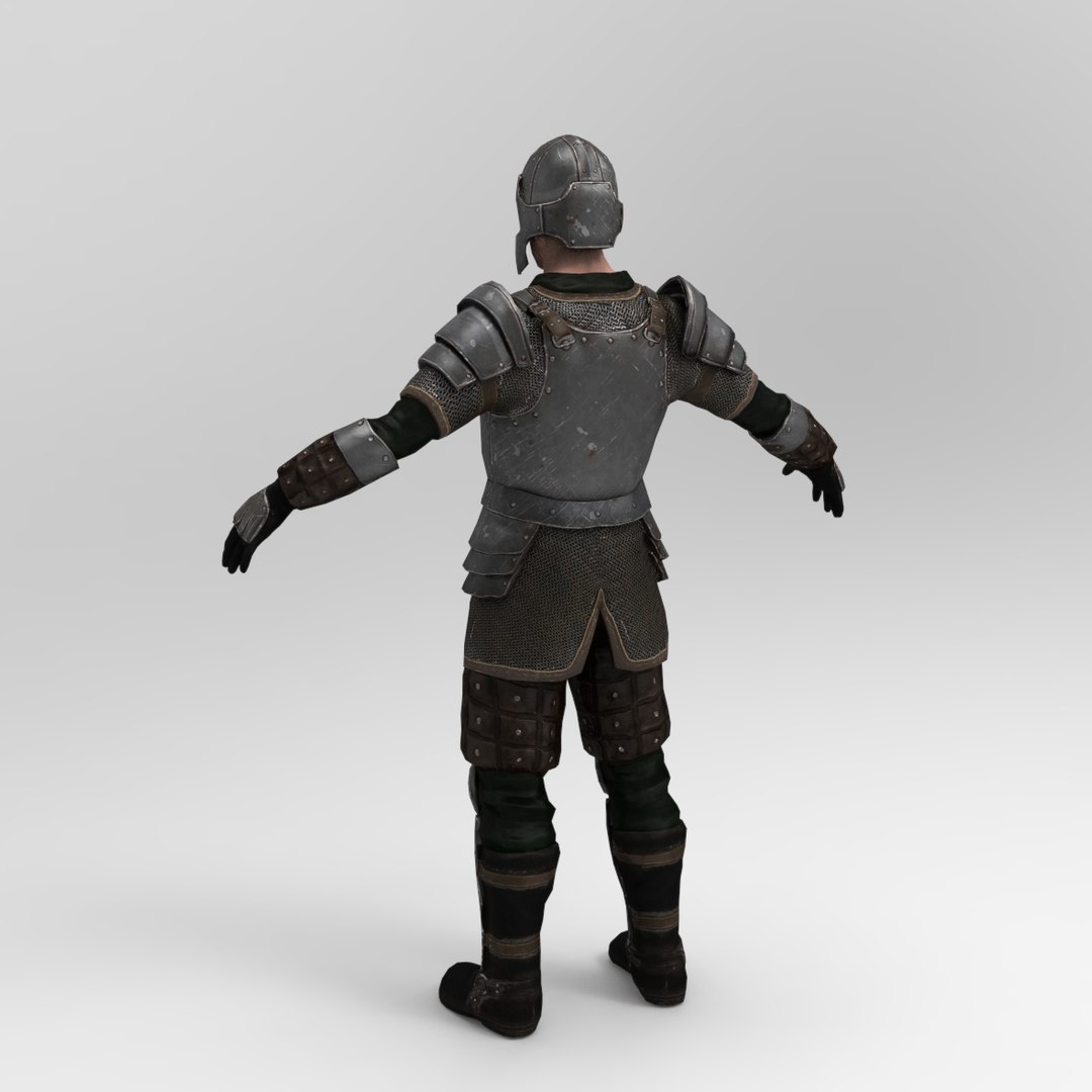 3d Knight Games - Iron Armor