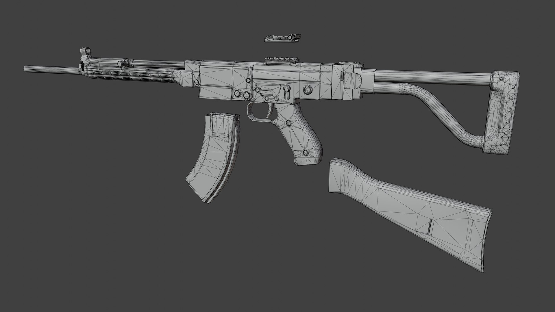 NDR Rifle 3D Model - TurboSquid 1933769