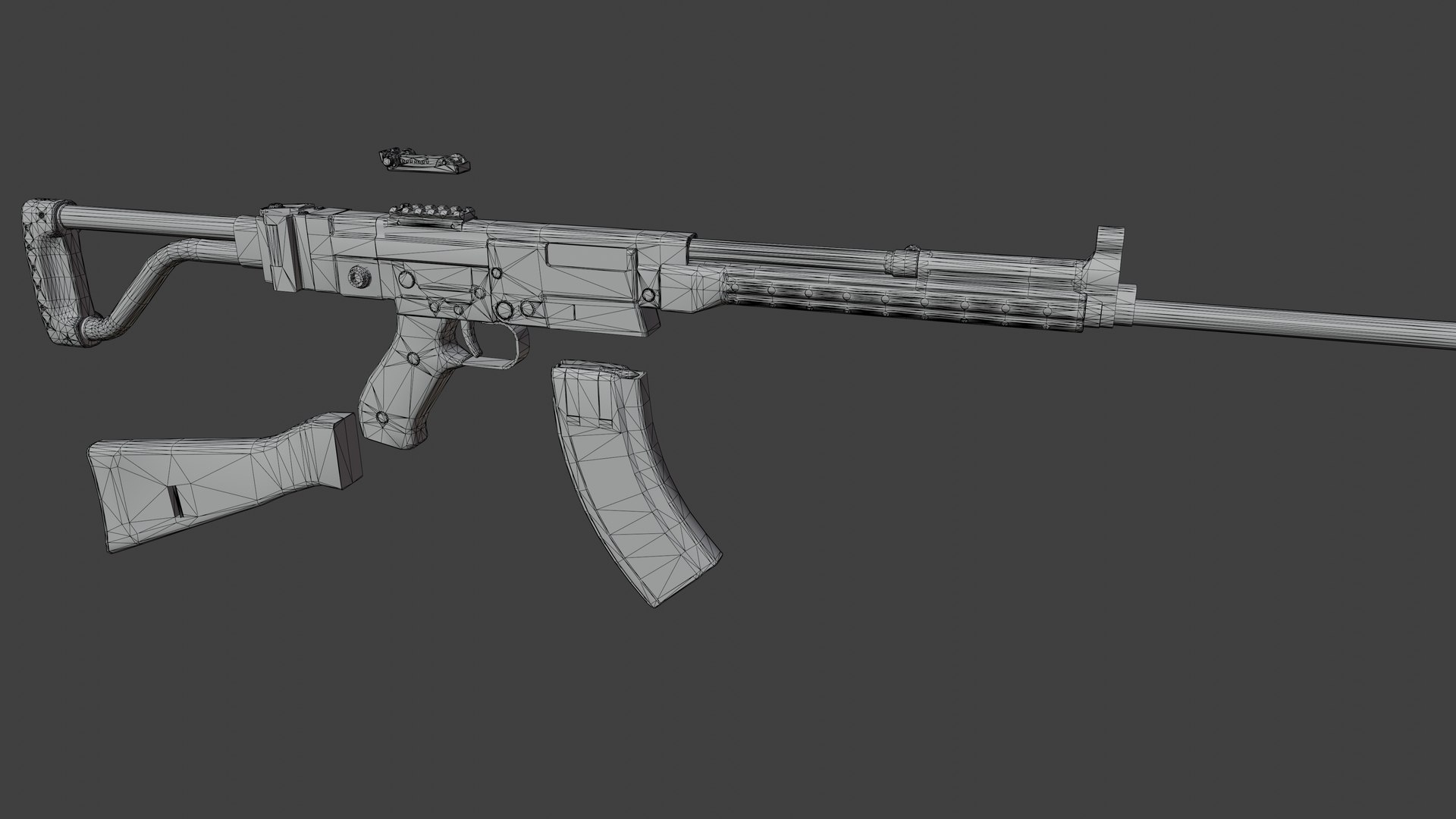 NDR Rifle 3D Model - TurboSquid 1933769