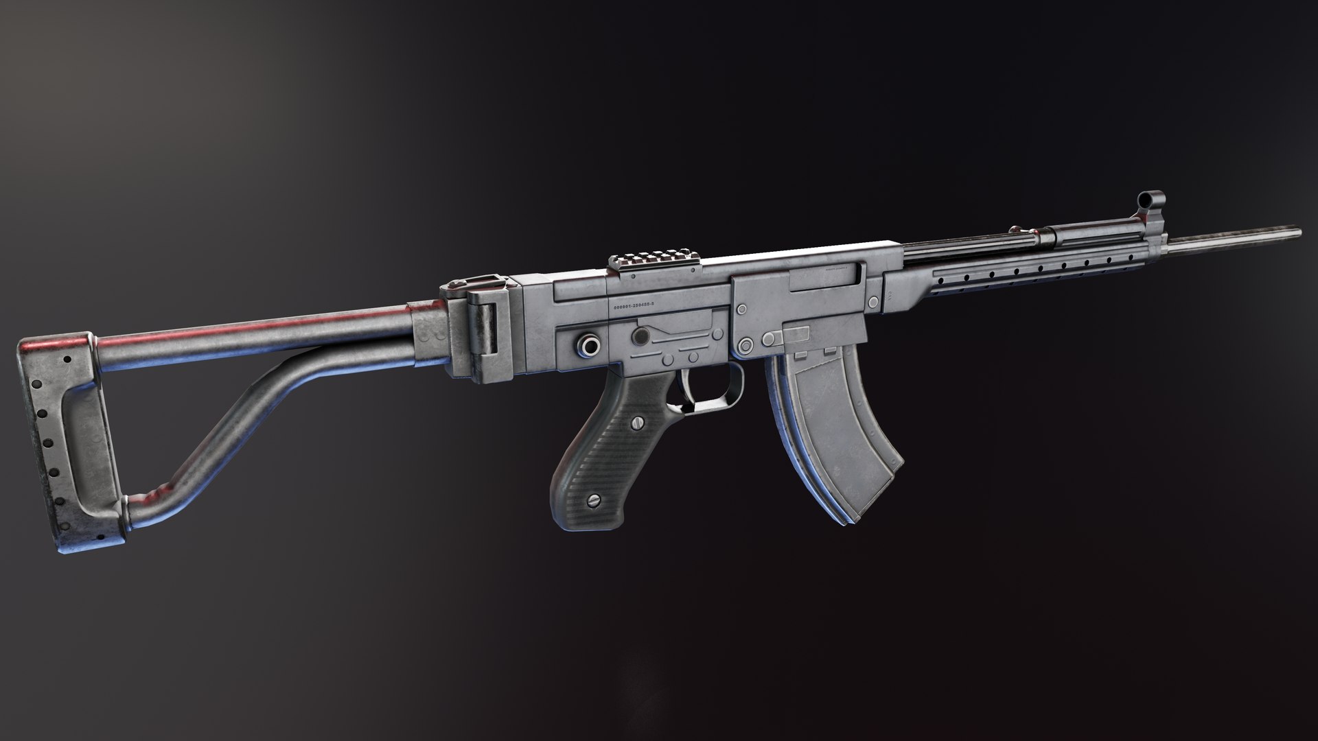 NDR Rifle 3D Model - TurboSquid 1933769