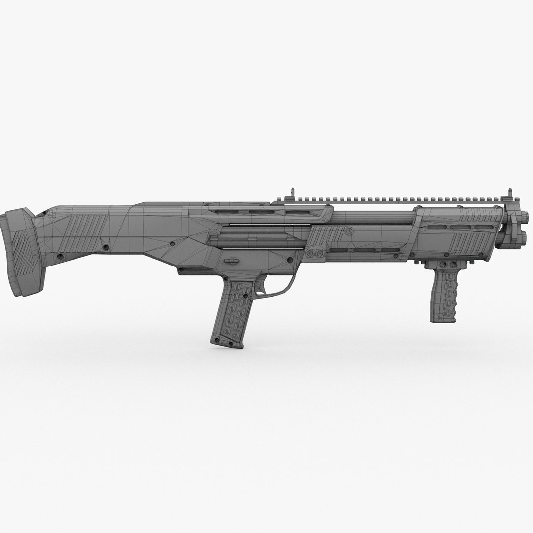 3D Gun Lowpoly Kitbash 33 model - TurboSquid 1902023