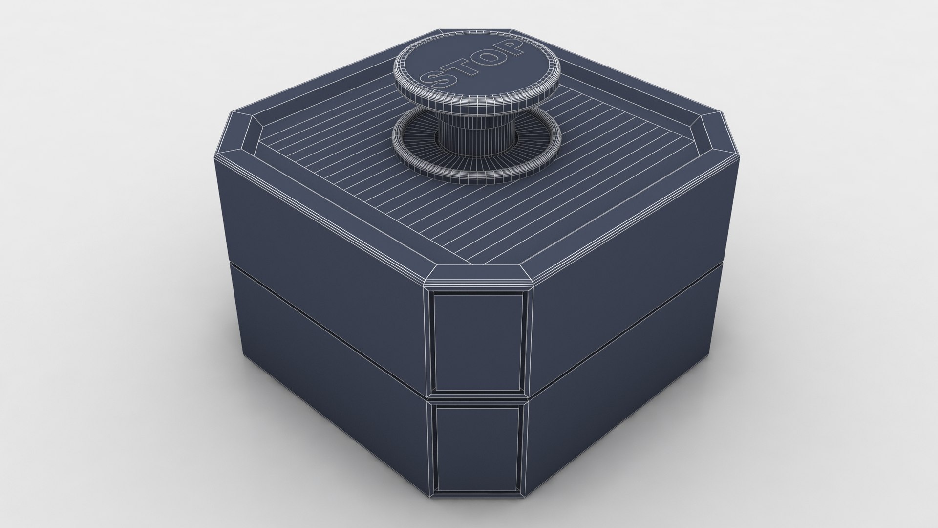 3D emergency panic button - TurboSquid 1539004