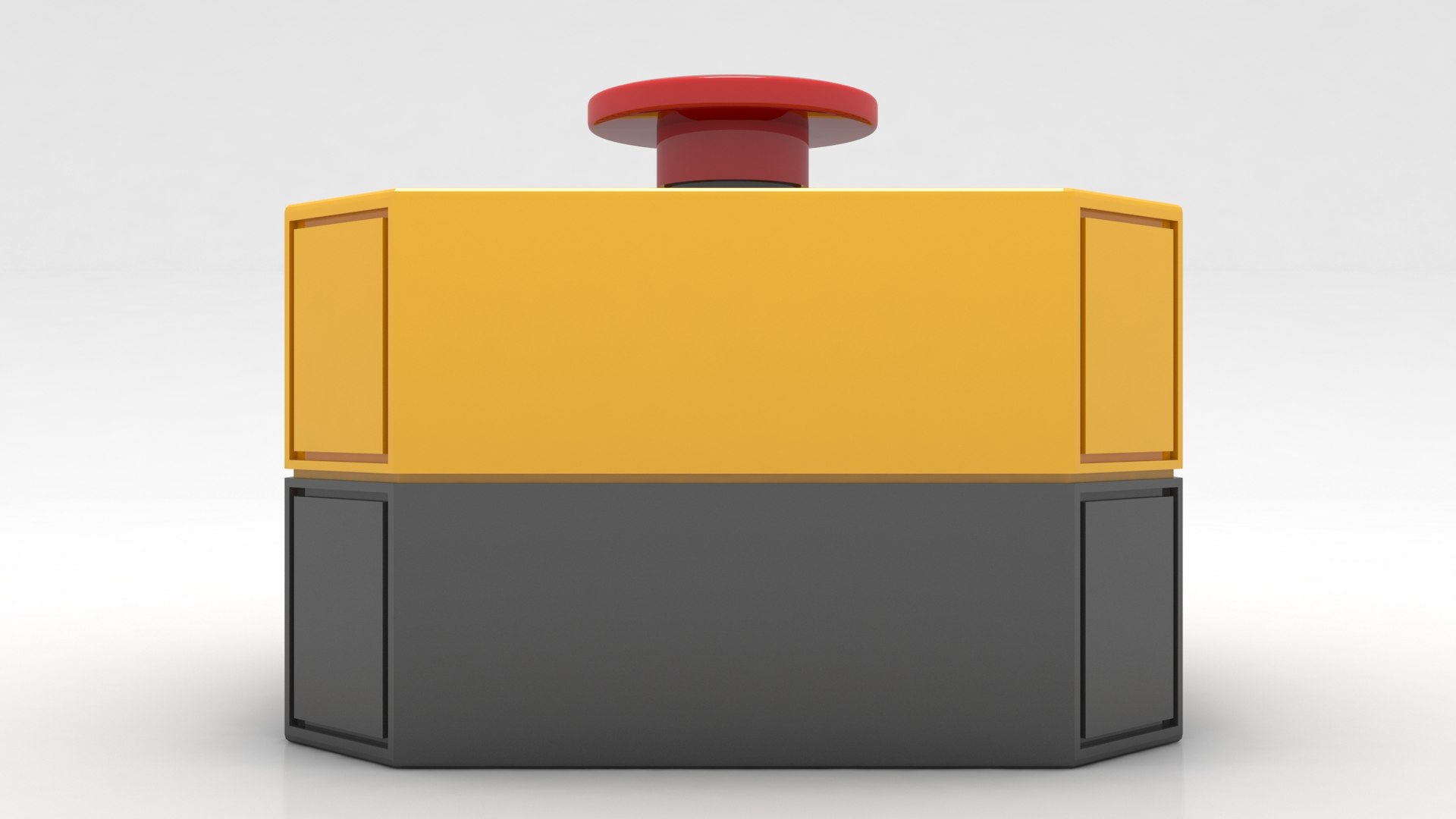 3D emergency panic button - TurboSquid 1539004